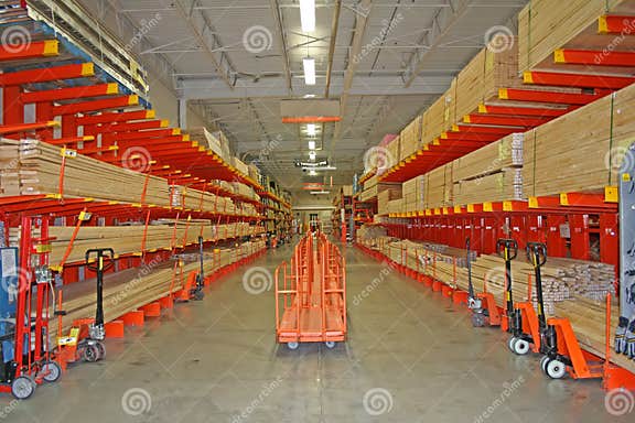 Building materials store. stock photo. Image of shipping - 4981976