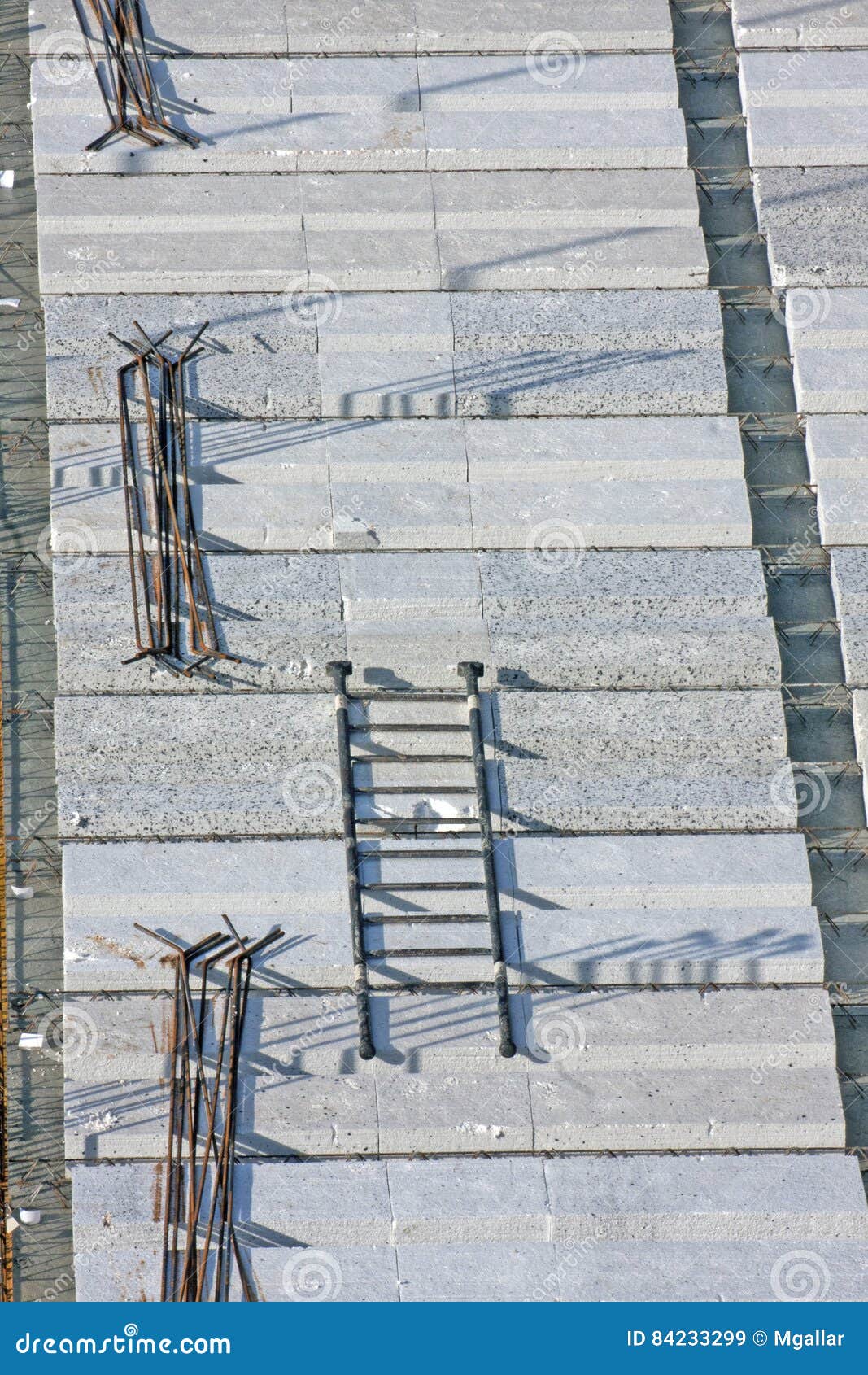 Building Materials on Yard Ready To Use in Construction Site Stock ...