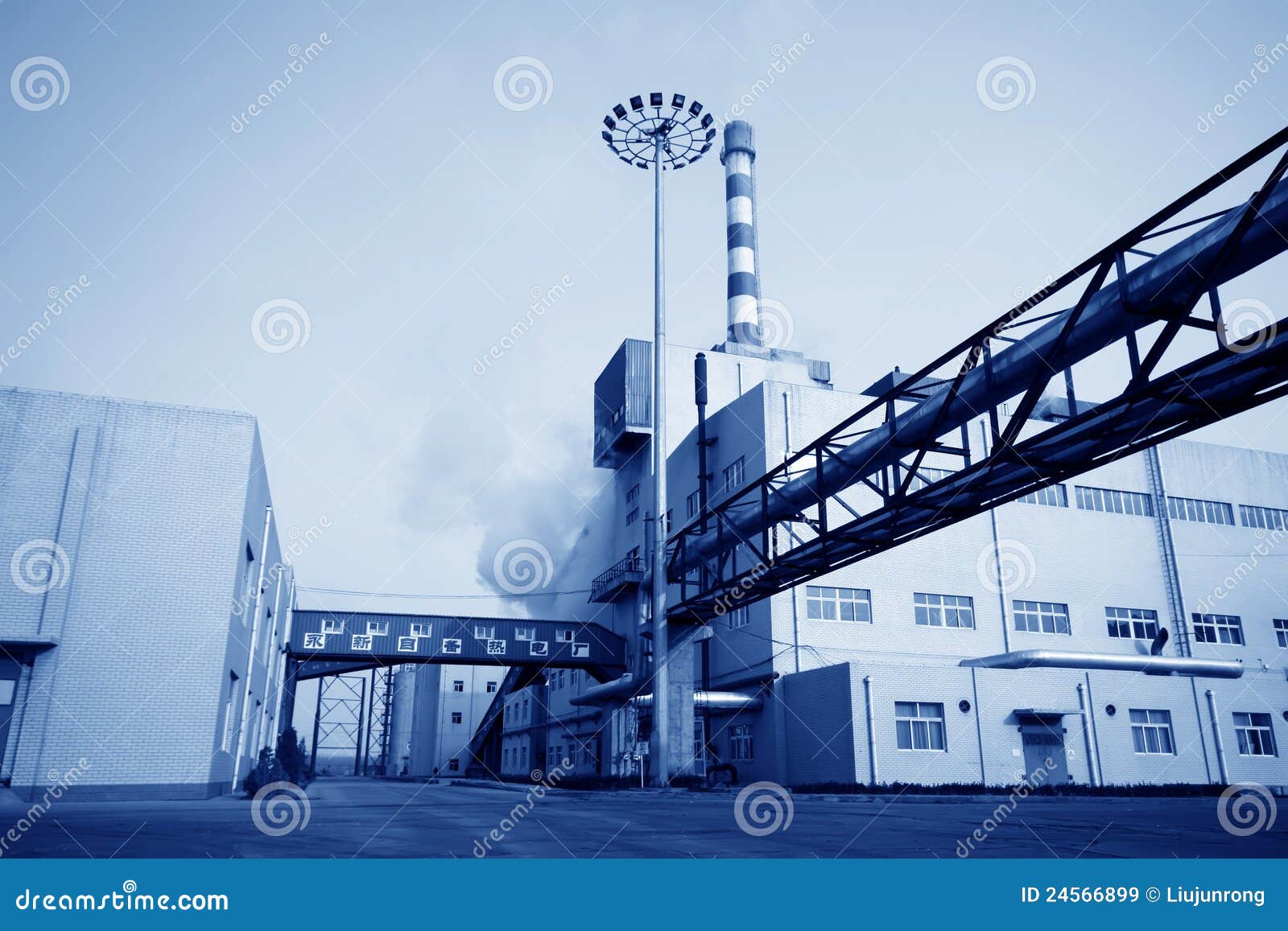 Building and Mechanical Equipment Stock Image - Image of manufacturing ...