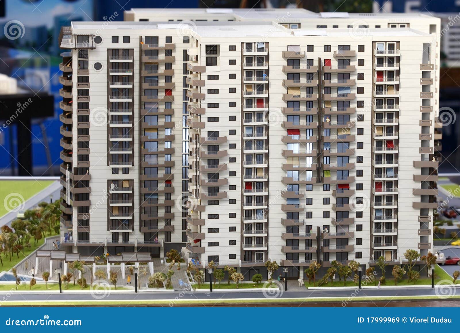 Building Miniatures Real Estate Stock Image - Image of classic, object ...