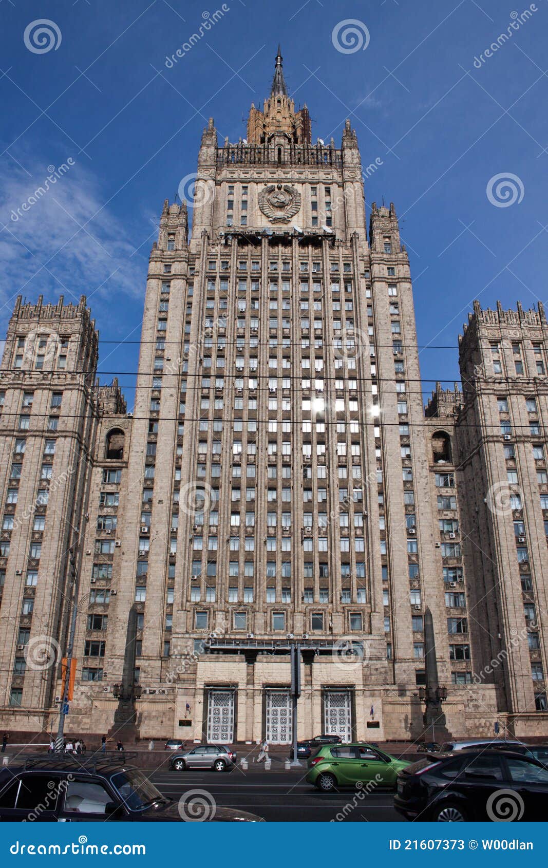 Building of Ministry of Foreign Affairs Stock Image - Image of ministry ...