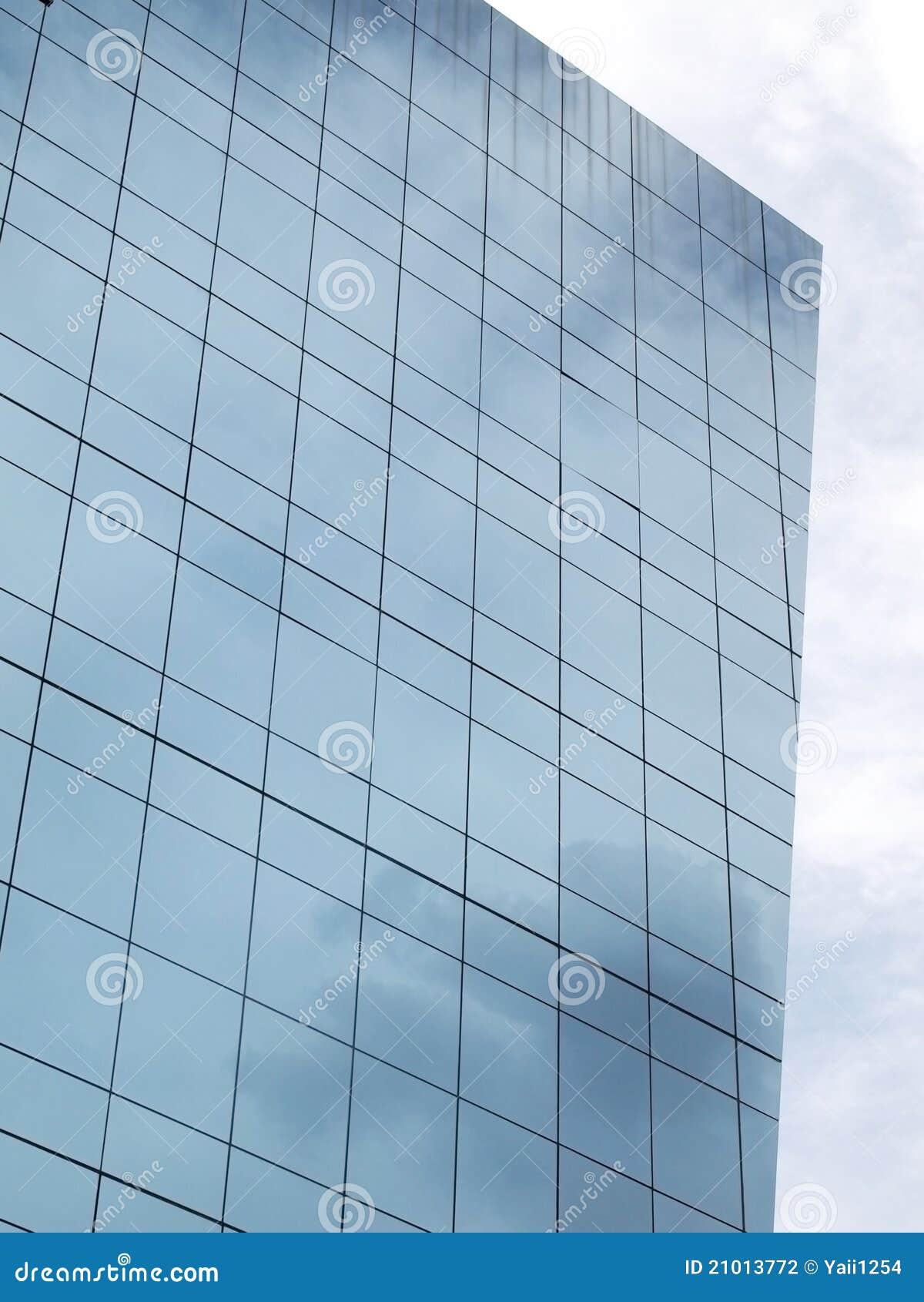 Building mirror glass wall stock photo. Image of building - 21013772