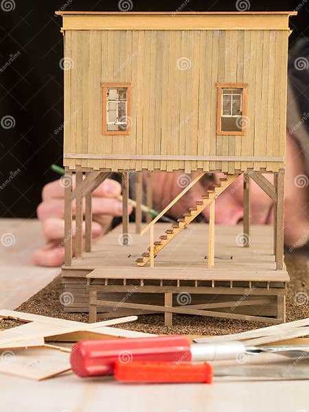Building a model stock photo. Image of model, modeling - 29279128