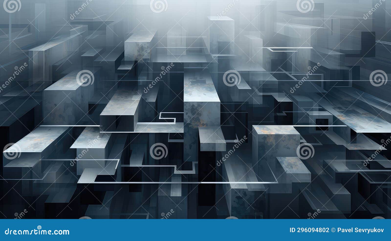 Building Modern Grey City Background Stock Illustration - Illustration ...