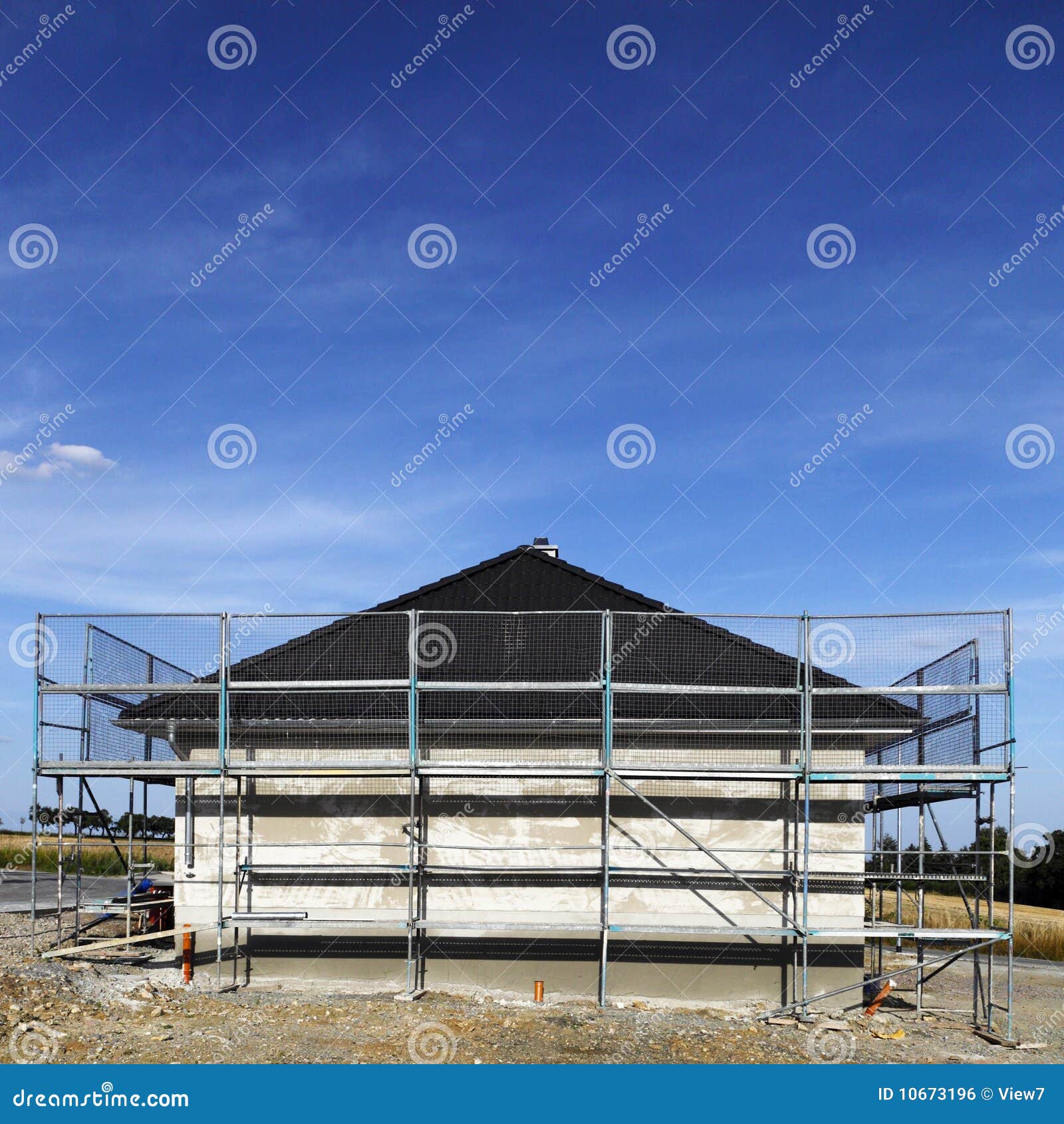 Building modernization stock photo. Image of lift, property - 10673196