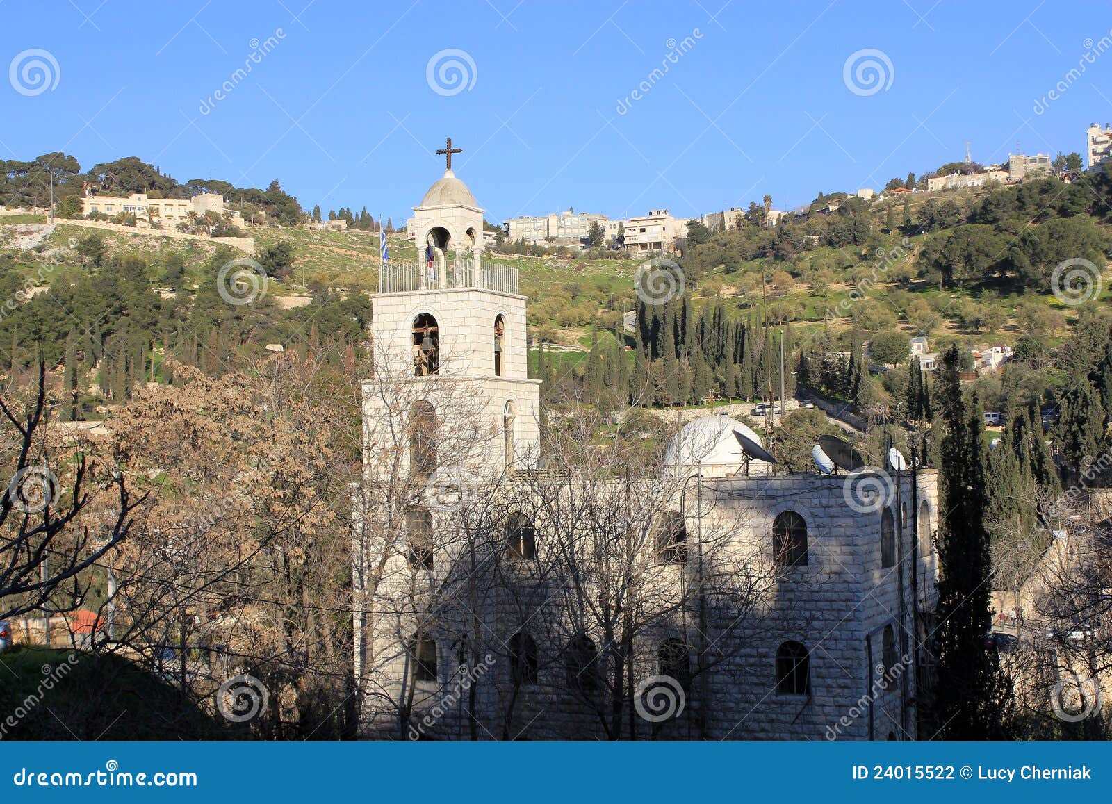 The building of Monastery stock photo. Image of bell - 24015522
