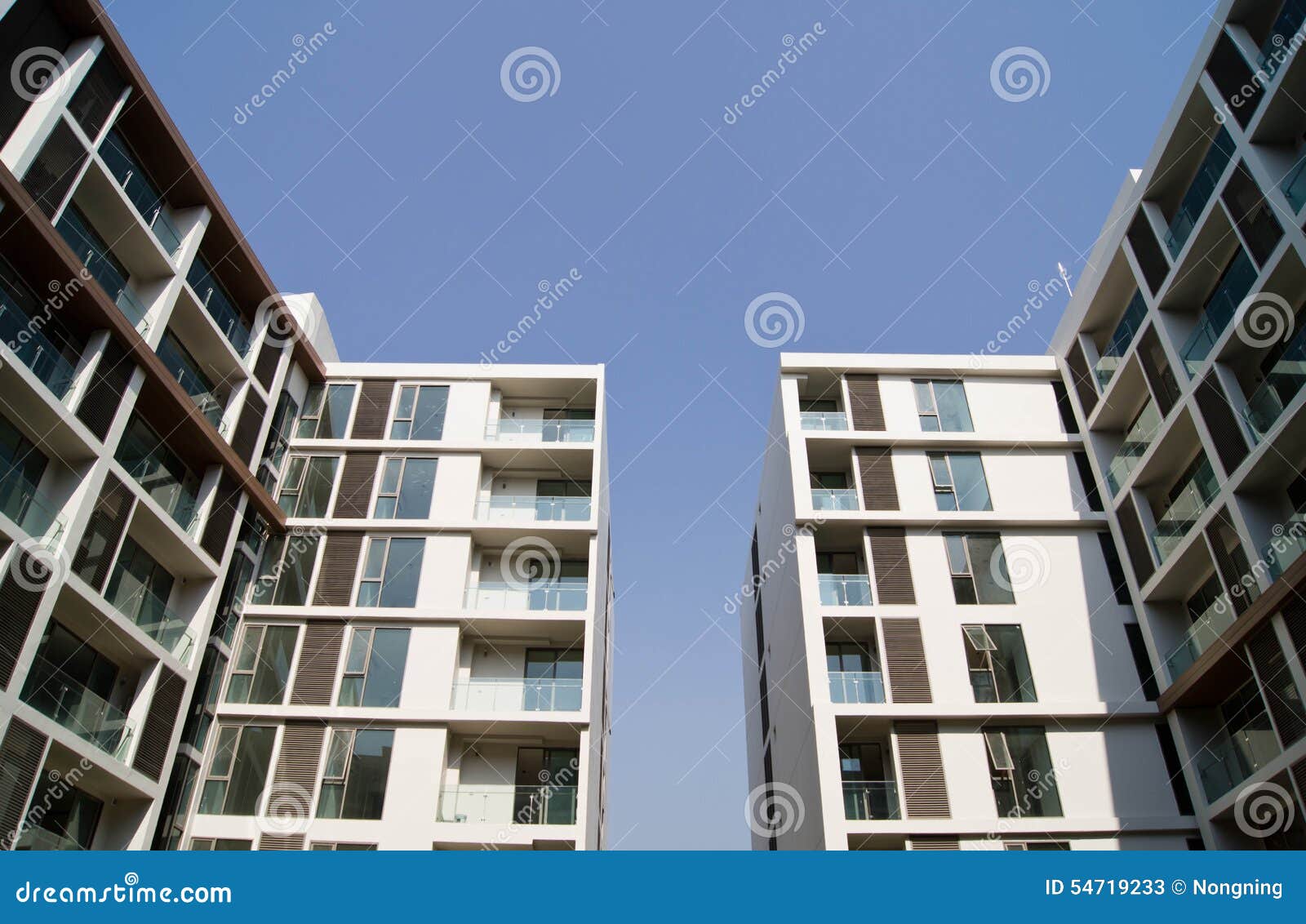 Building Morning Light Spectacular Spectacular Views. Stock Image ...