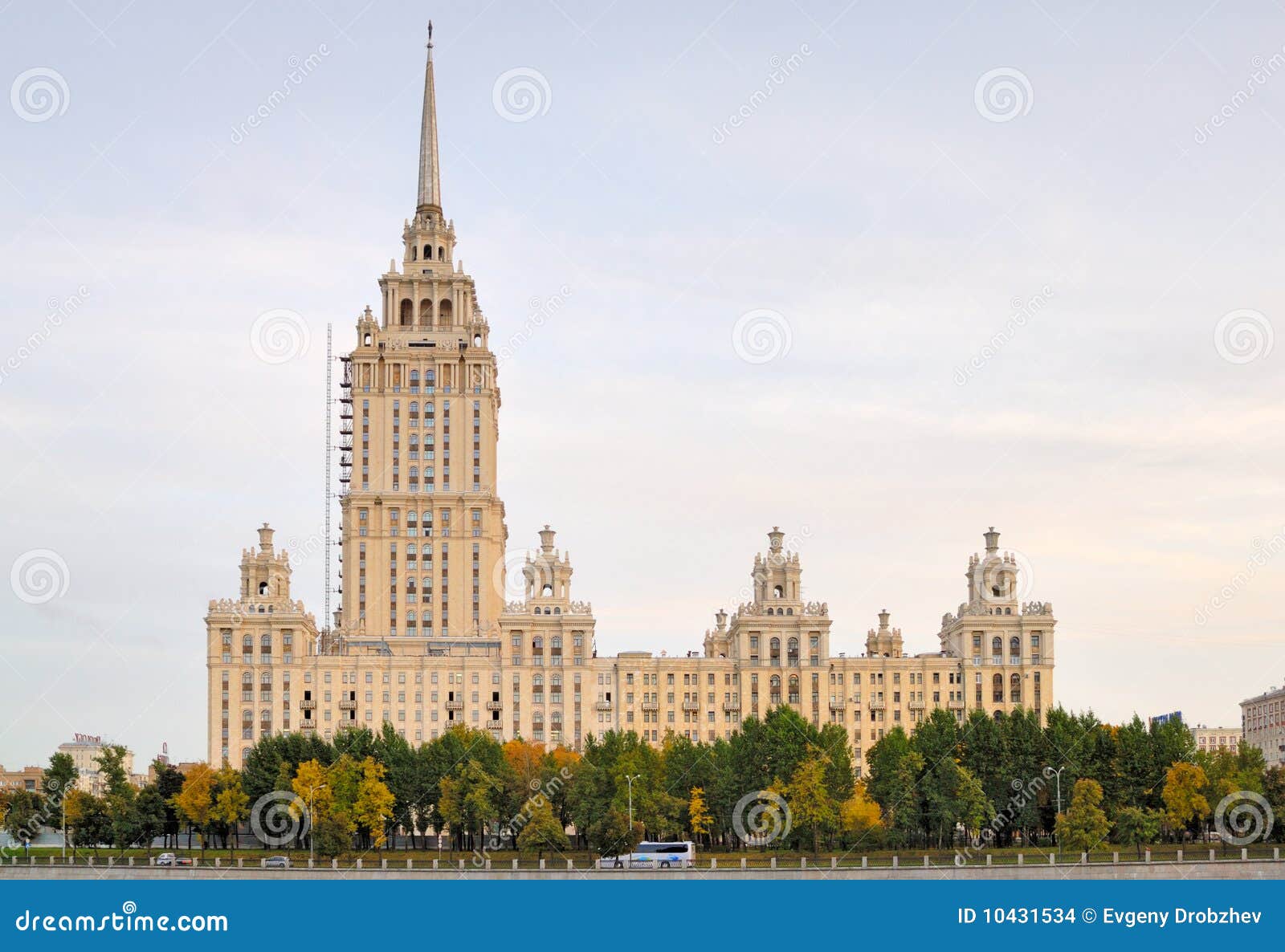 Building in Moscow stock photo. Image of history, architect - 10431534