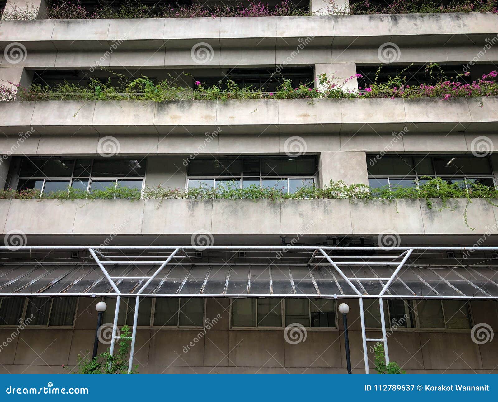 Building in Nature Background Stock Image - Image of buildings, pattern ...