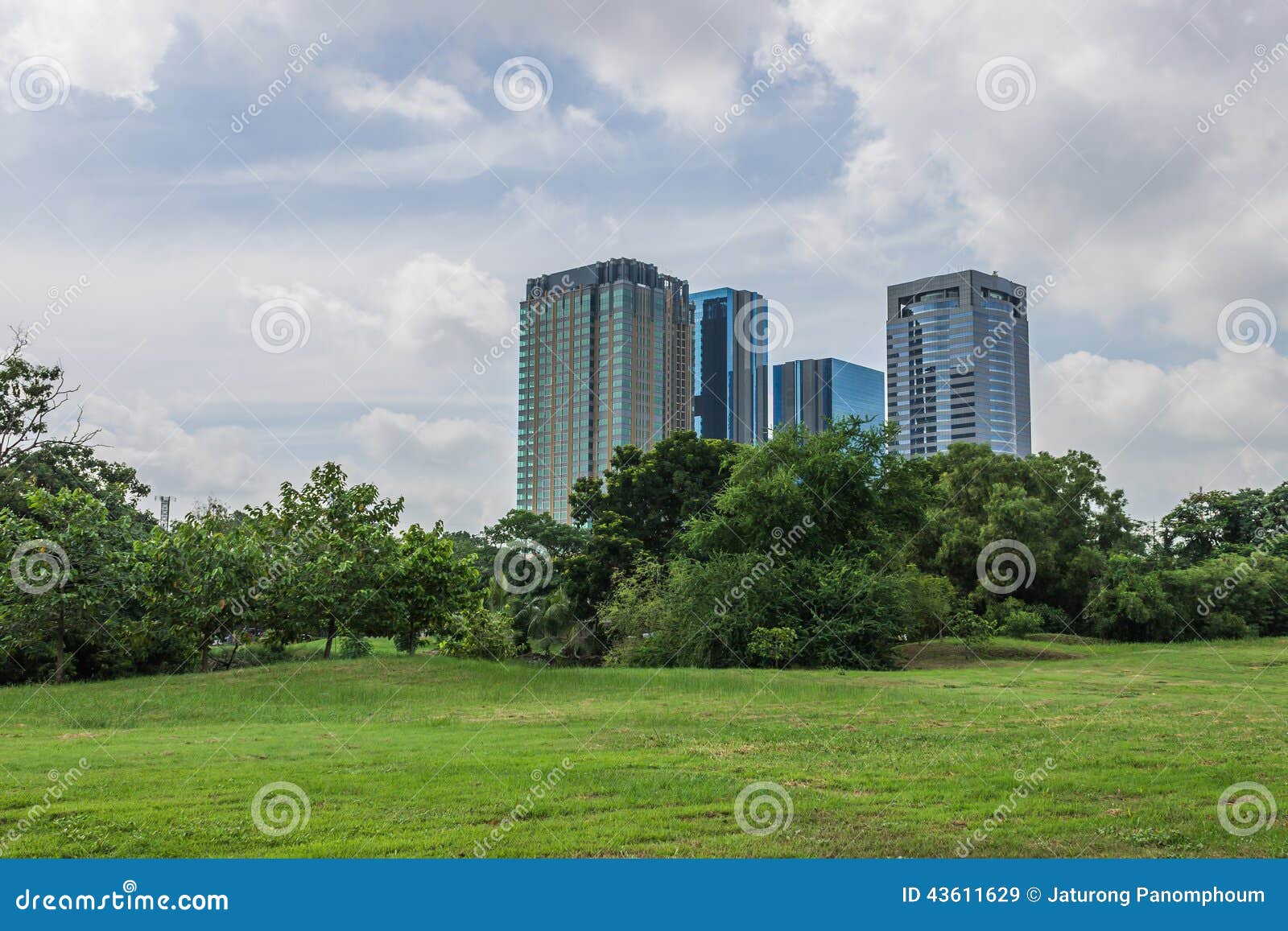 Building in nature stock image. Image of exterior, blue - 43611629
