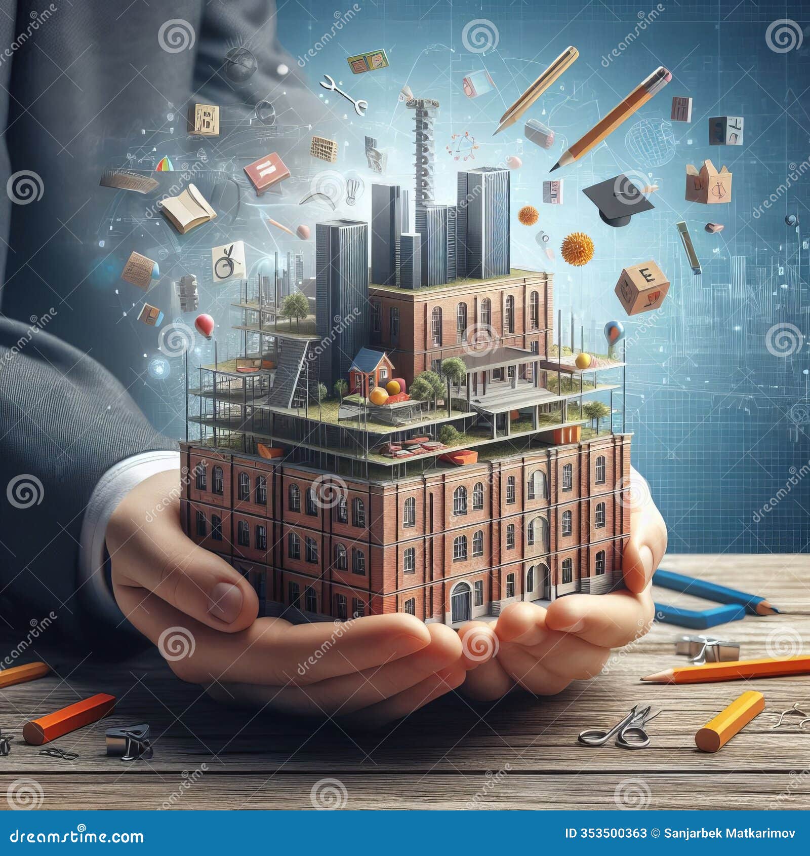 Building A New Foundation Illustrate The Process Of Rebuilding T Stock ...