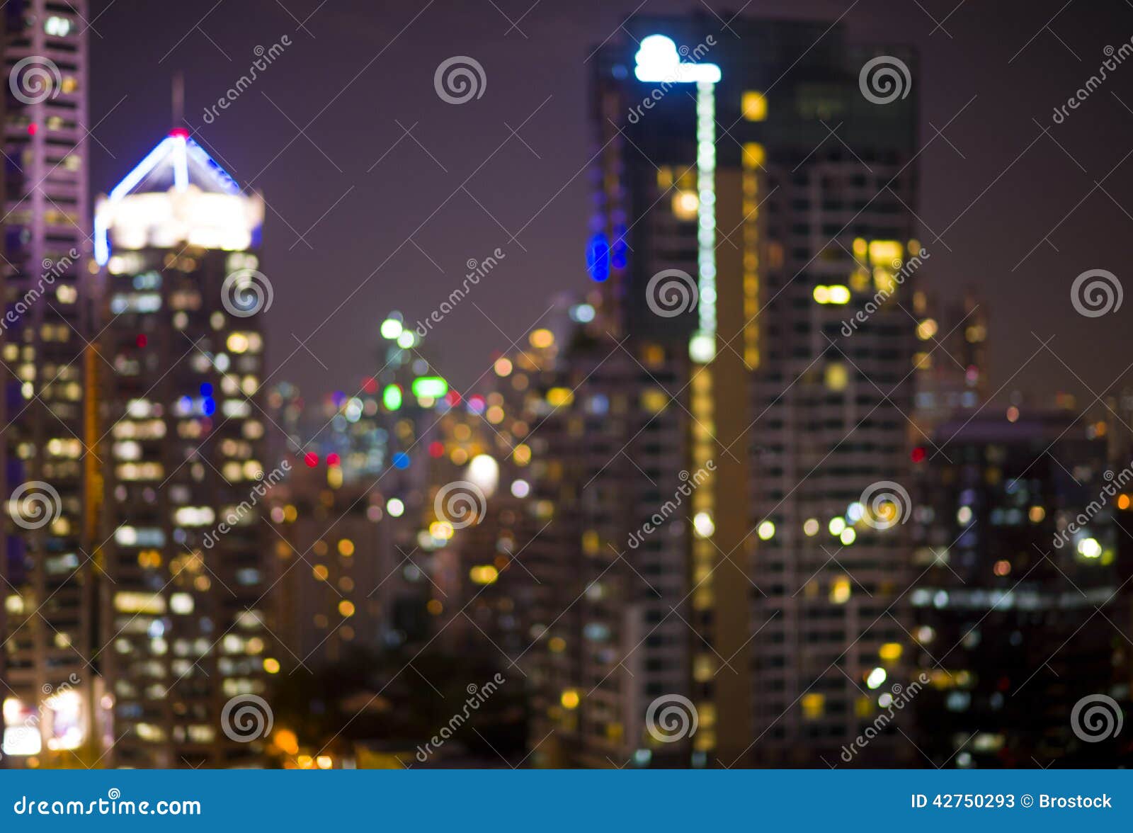 Building at Night Lights Backgrounds Stock Image - Image of business ...