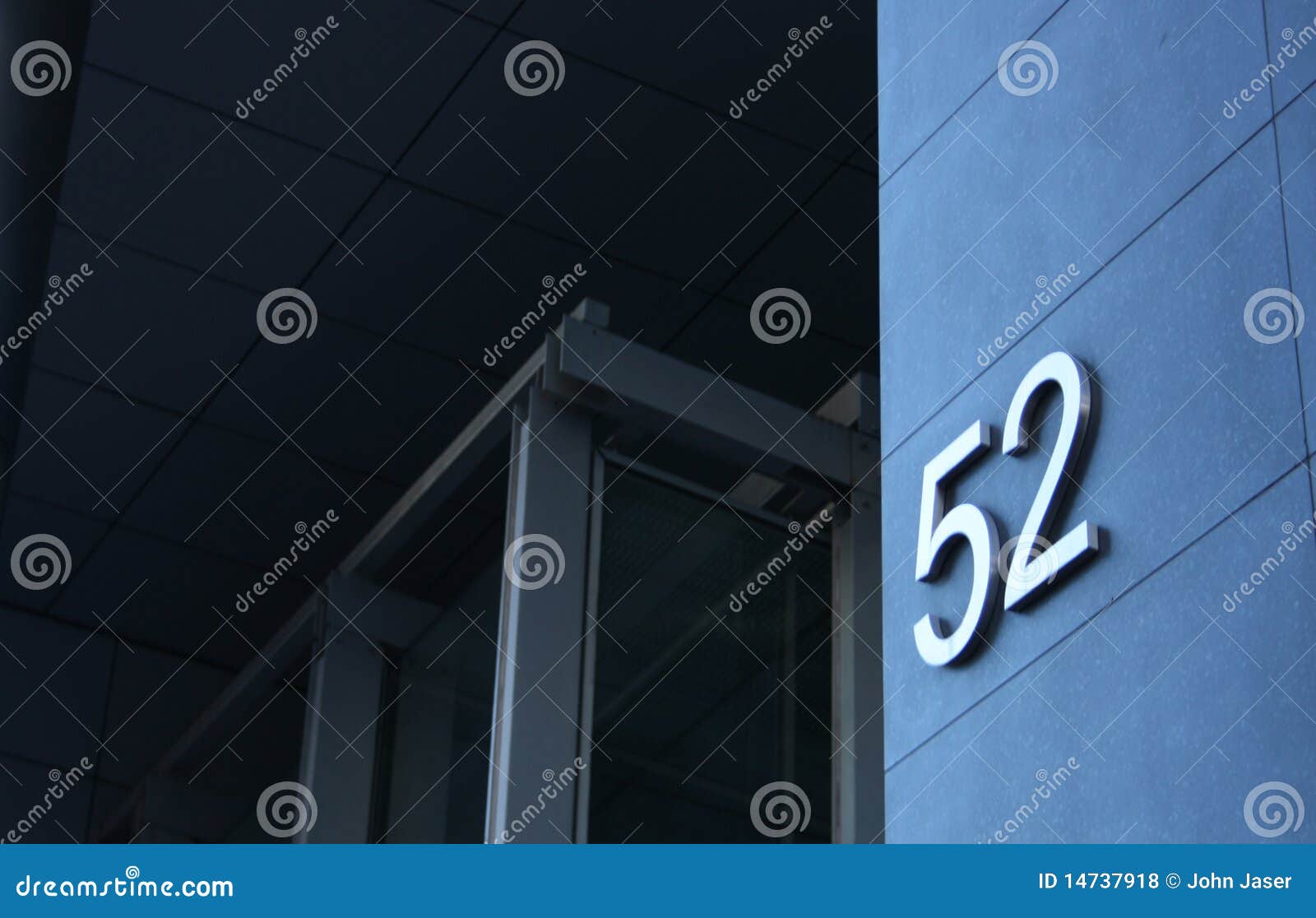 Building Number 52 stock photo. Image of surrounding - 14737918