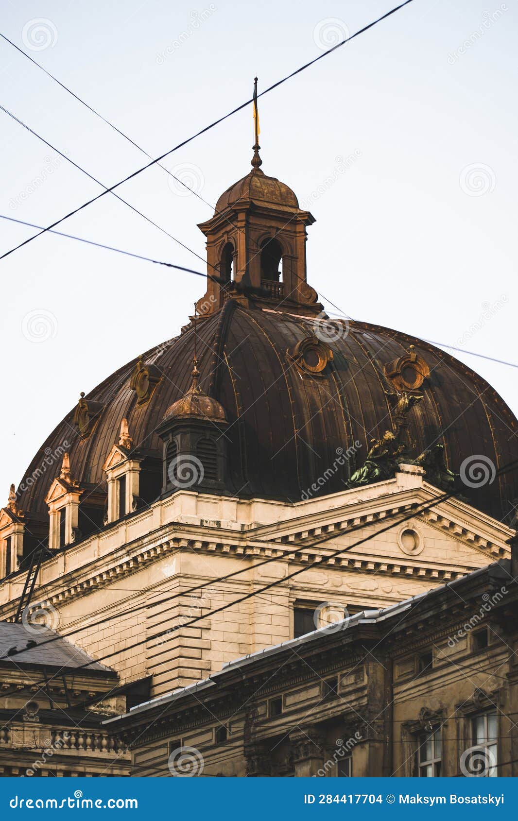 The Building of the Old Opera House Stock Photo - Image of holiday ...