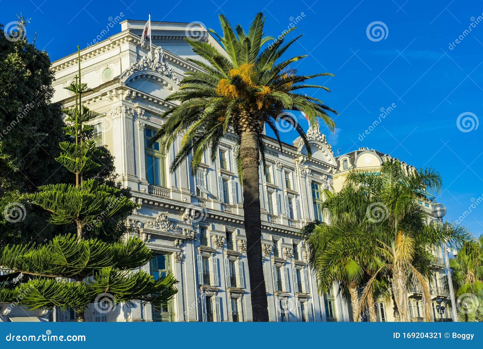 Building of Opera De Nice in France Stock Image - Image of building ...
