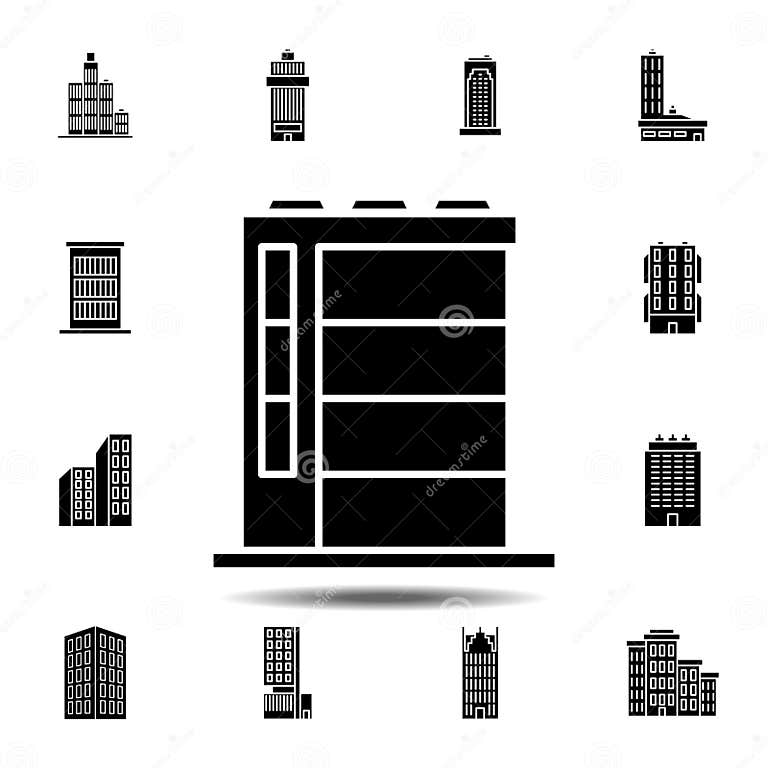 Building Outline Icon. Simple Thin Line, Outline Vector Element of Building Icons Set for UI and ...