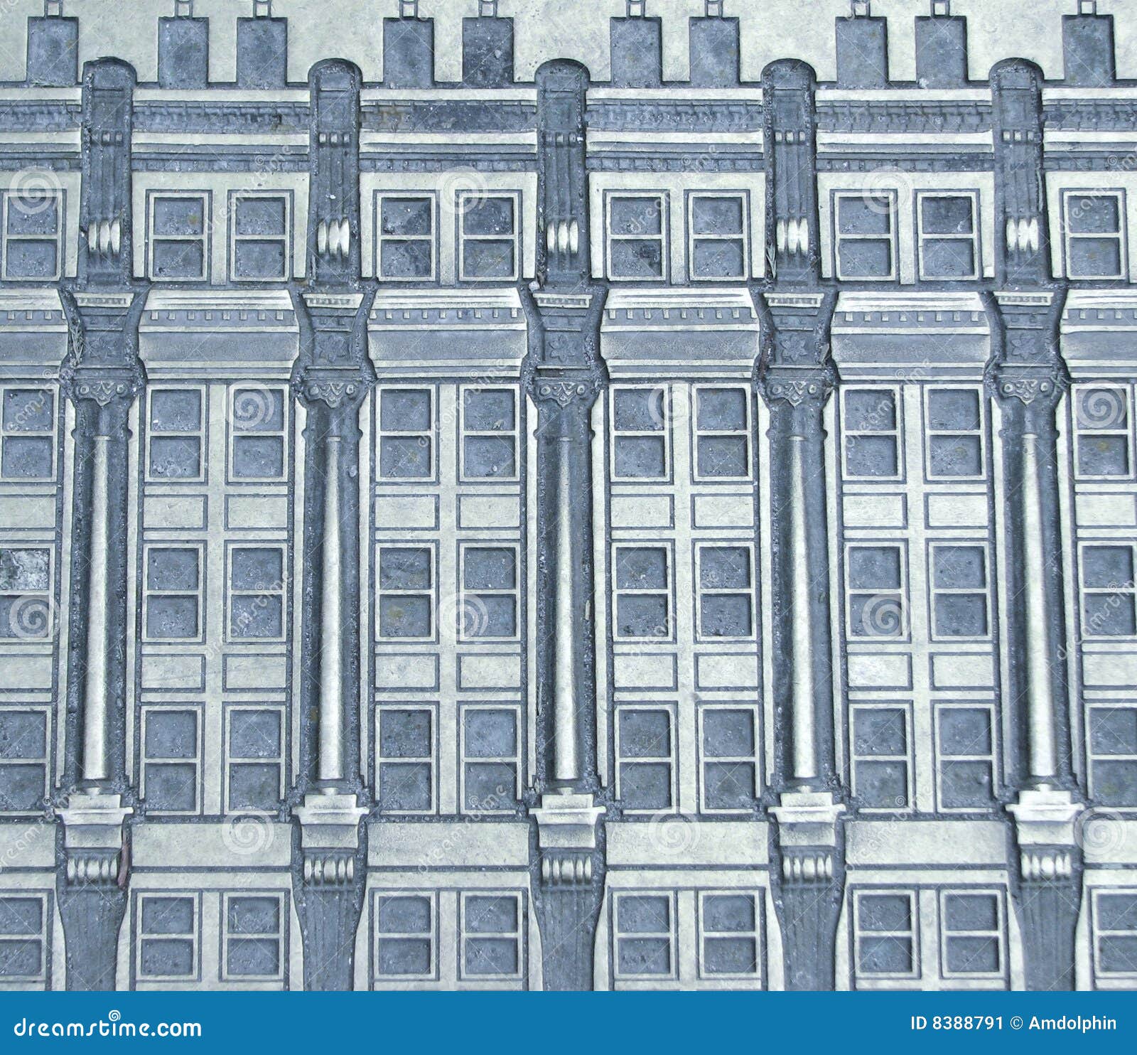 Building Pattern in Concrete Stock Image - Image of surface, stone: 8388791