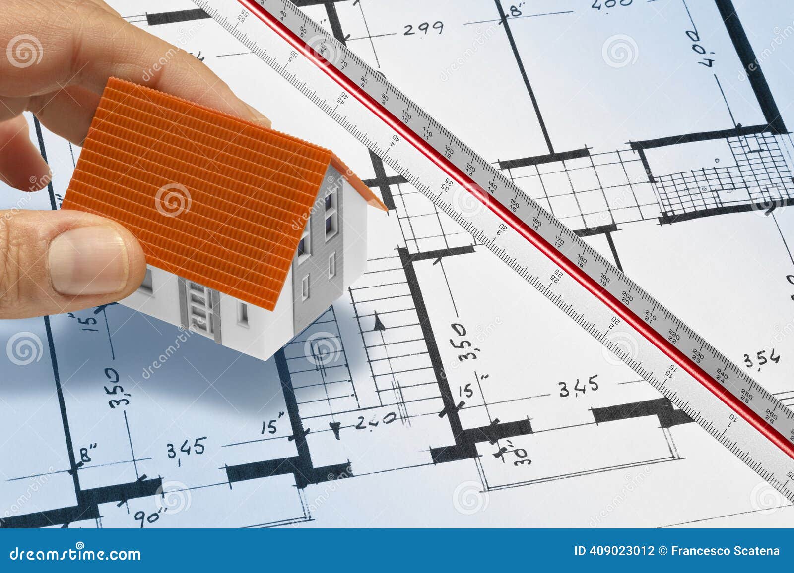 BUILDING PERMIT CONCEPT With Imaginary Cadastral Map And General Urban ...
