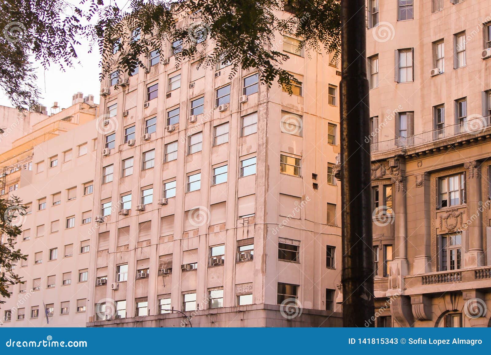 Building Perspective Architecture Surface Windows Stock Image - Image ...