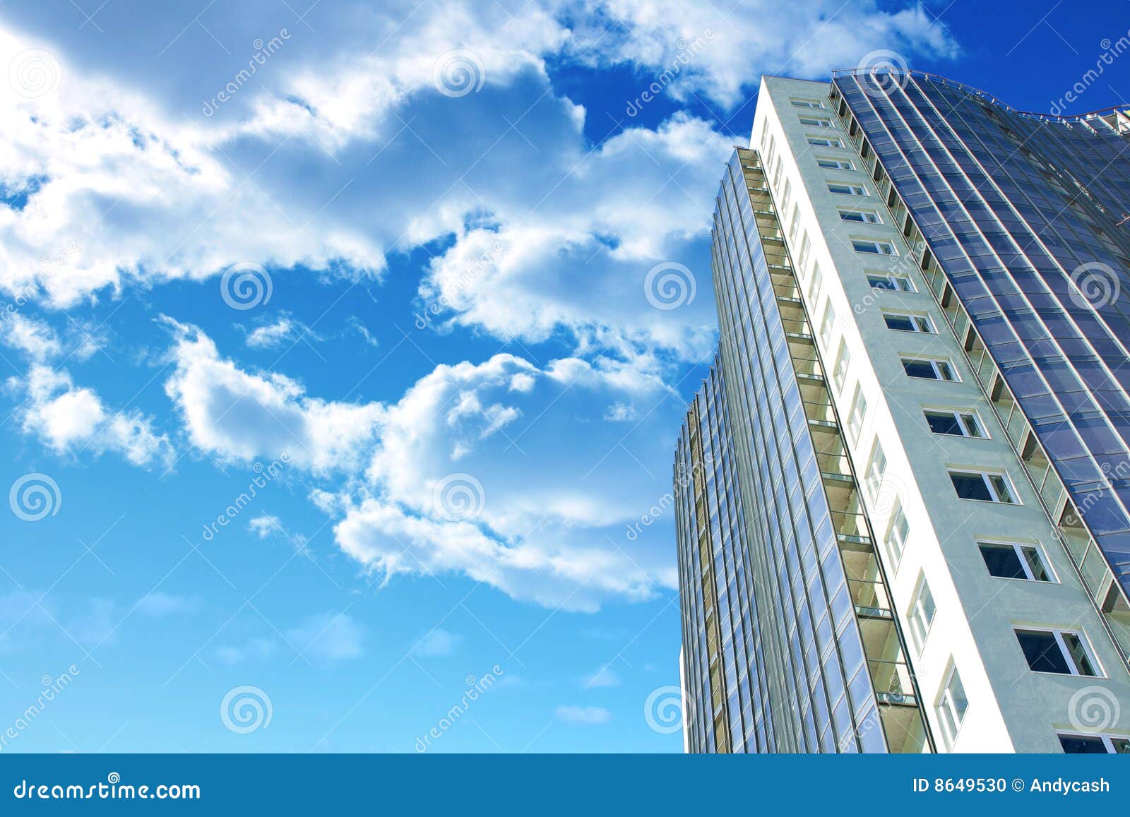 Building in perspective stock photo. Image of estate, construction ...