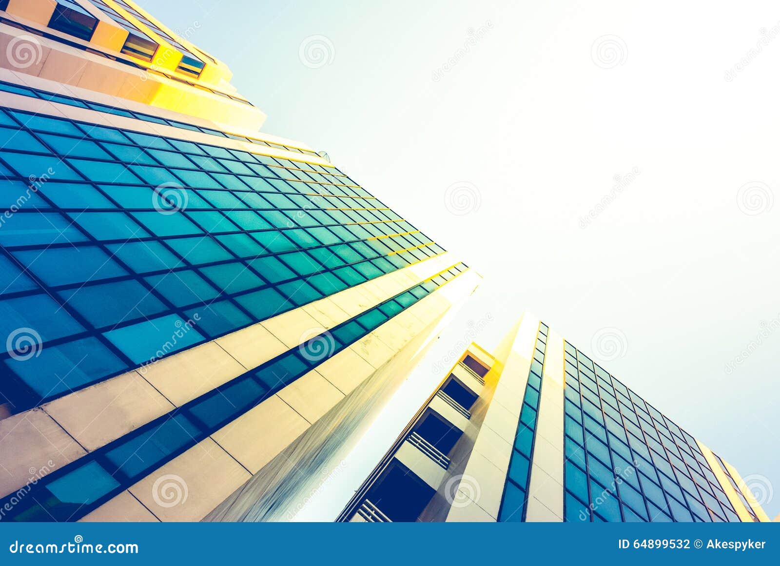 Building Perspective and Underside Angle View Stock Photo - Image of ...