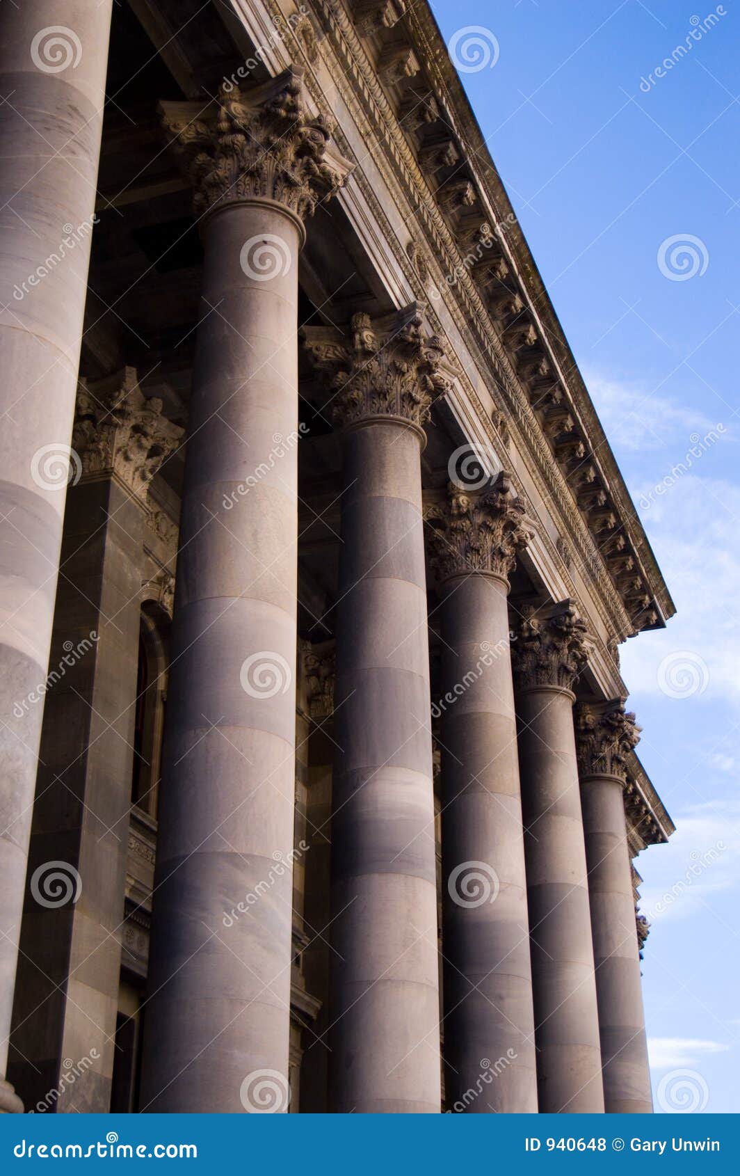 Building of Pillars stock photo. Image of column, adelaide - 940648