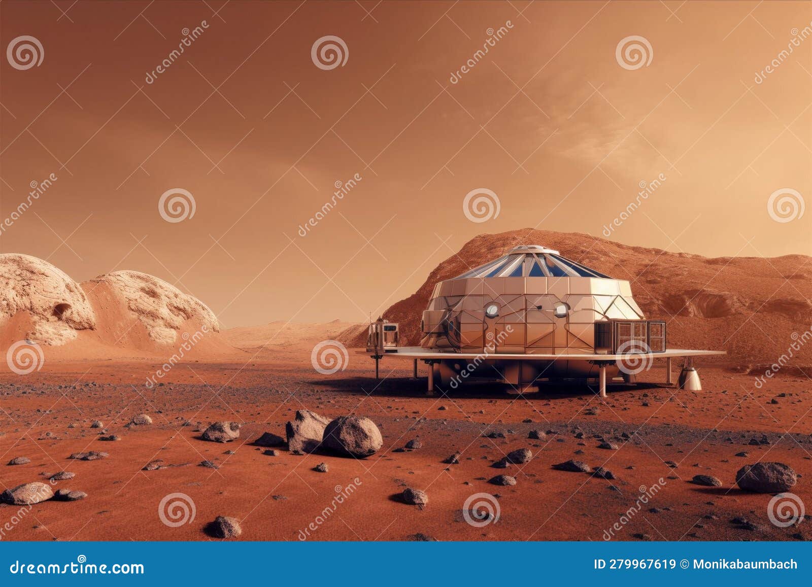 Building On Planet Mars