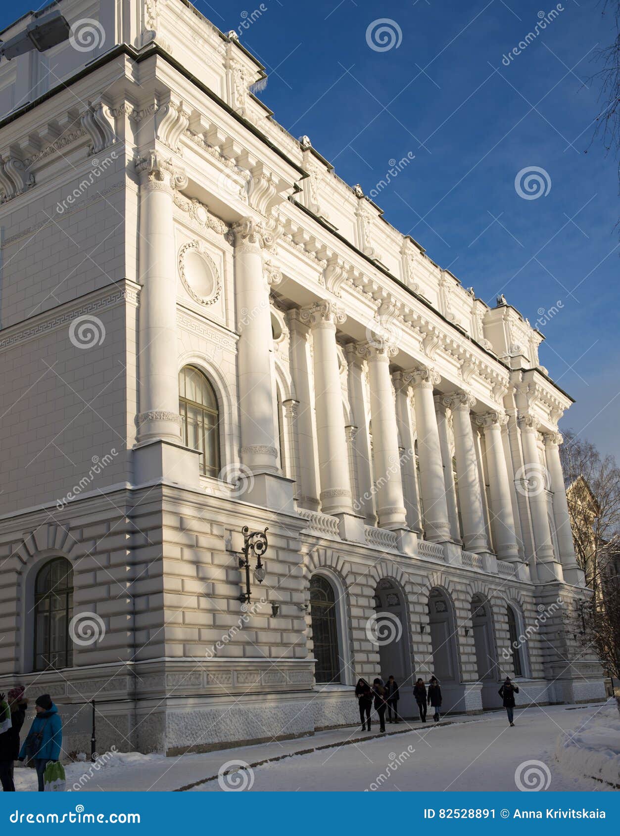 The Building of the Polytechnic University Editorial Photo - Image of ...