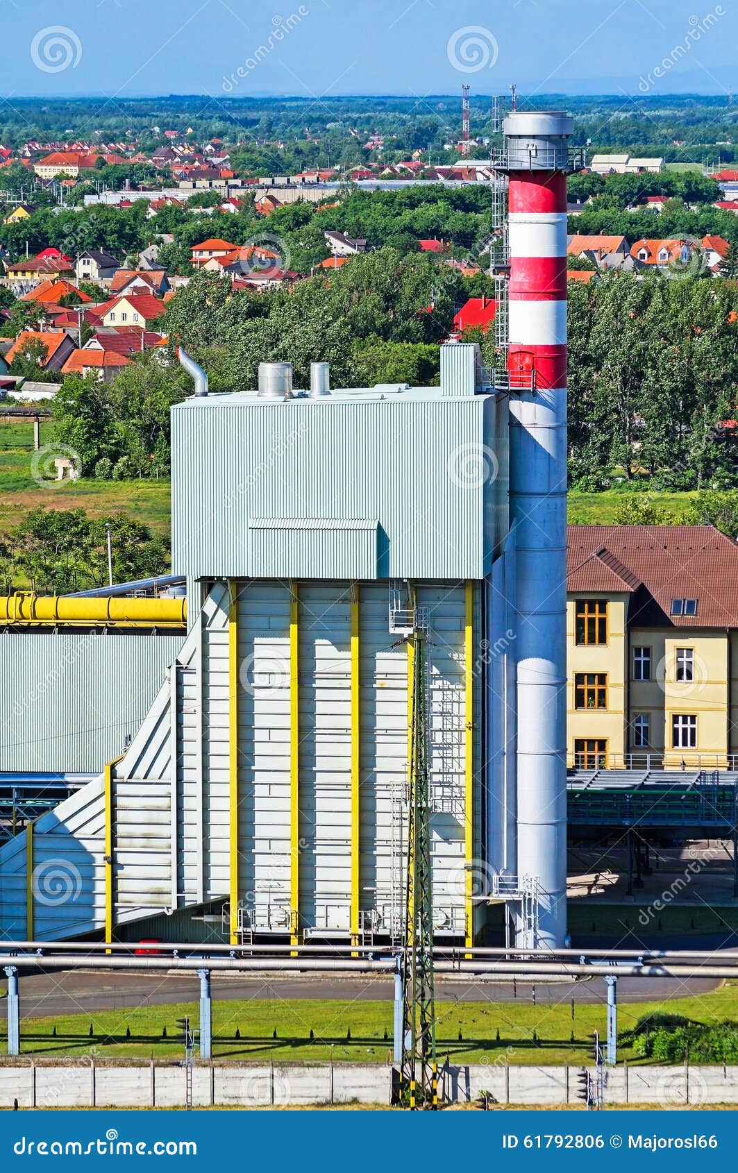 Building of the Power Station Stock Photo - Image of large, power: 61792806