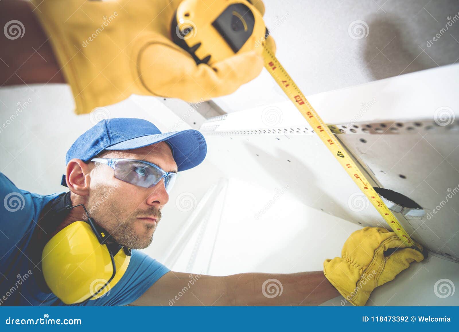 Building Precision Accuracy Stock Photo - Image of work, worker: 118473392