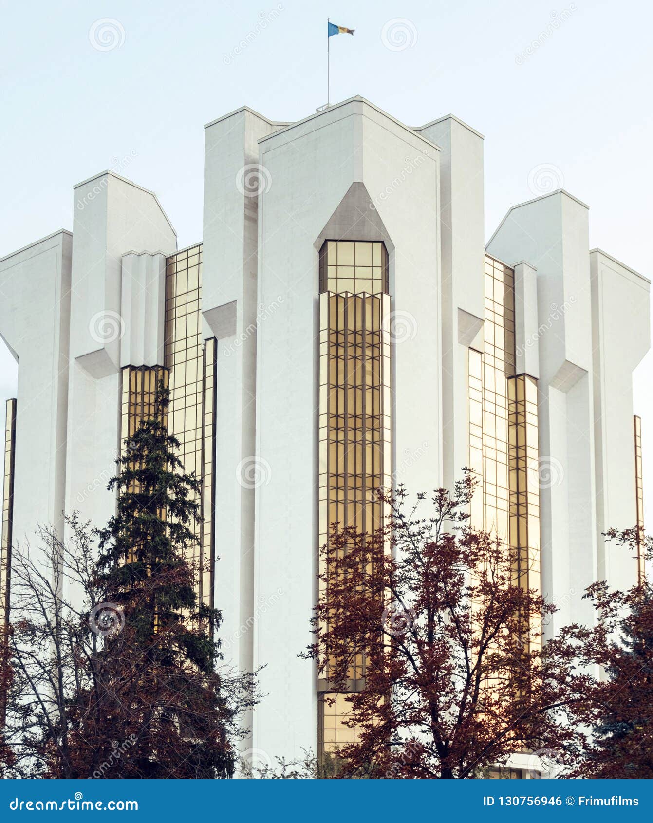 Building the Presidency of the Republic of Moldova Stock Photo - Image ...