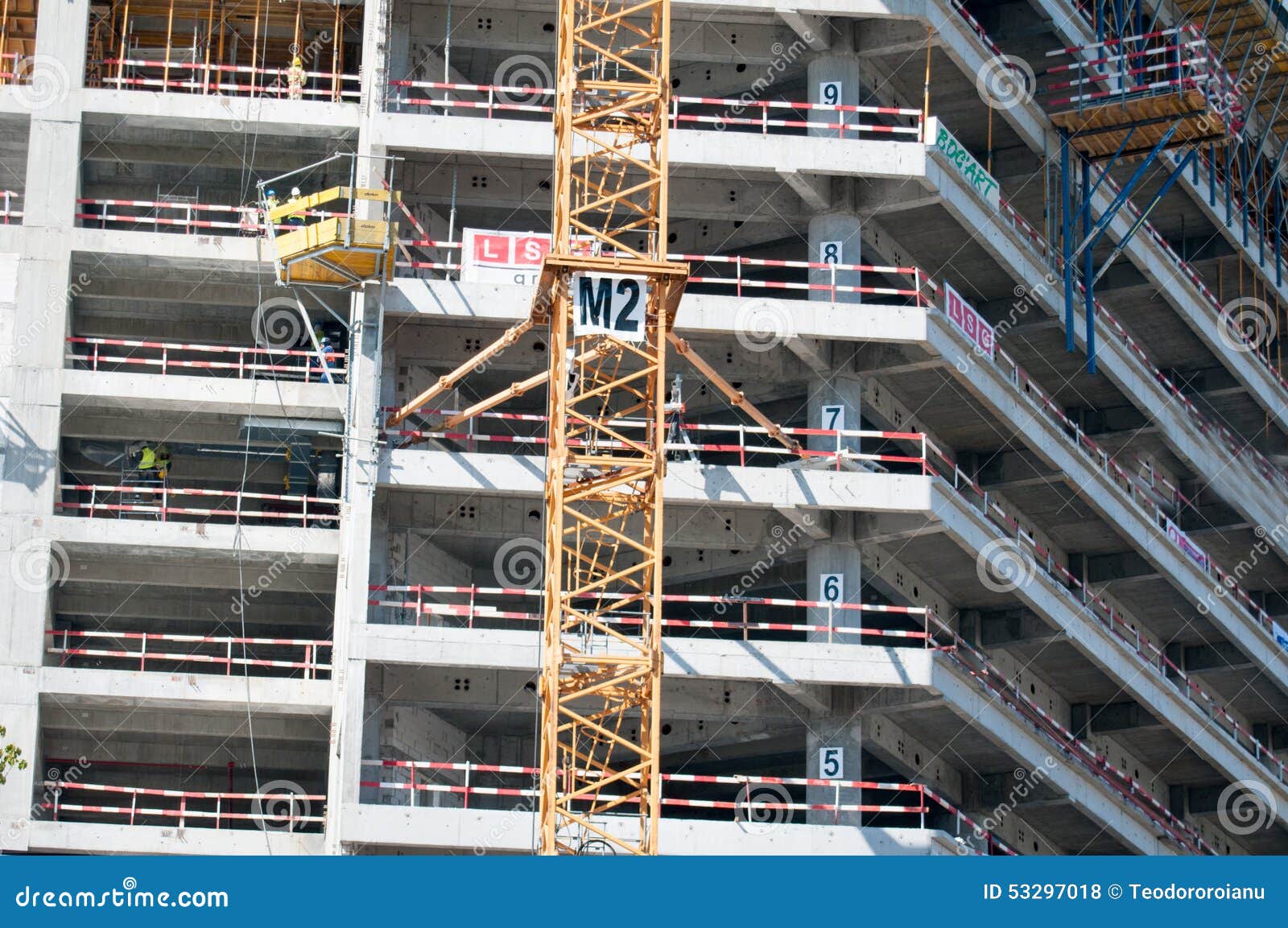 Building in progress editorial stock photo. Image of city - 53297018