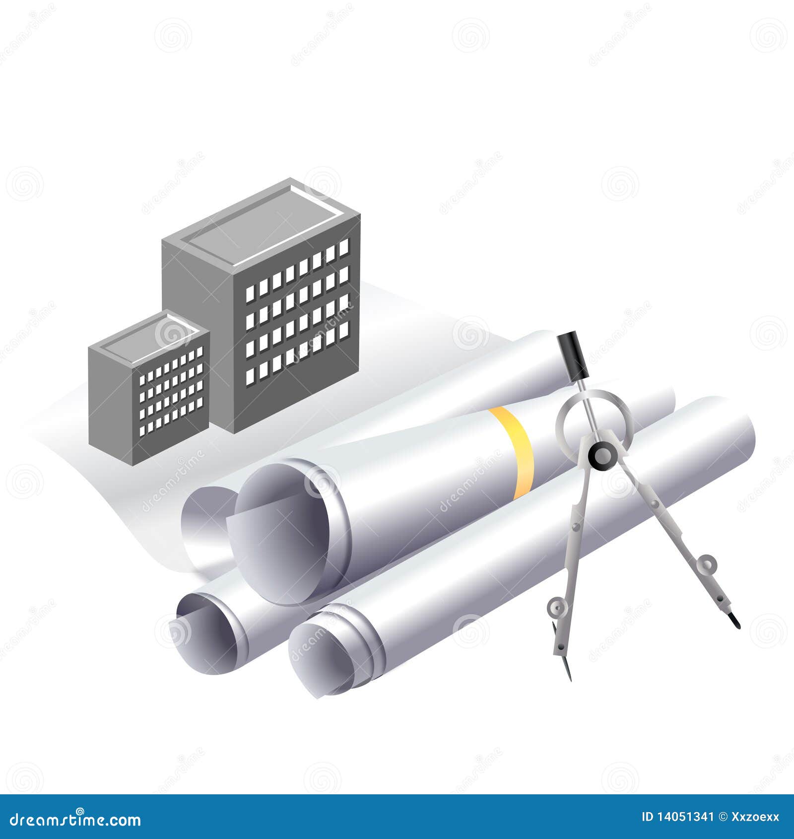 Building project clip art stock vector. Illustration of design - 14051341