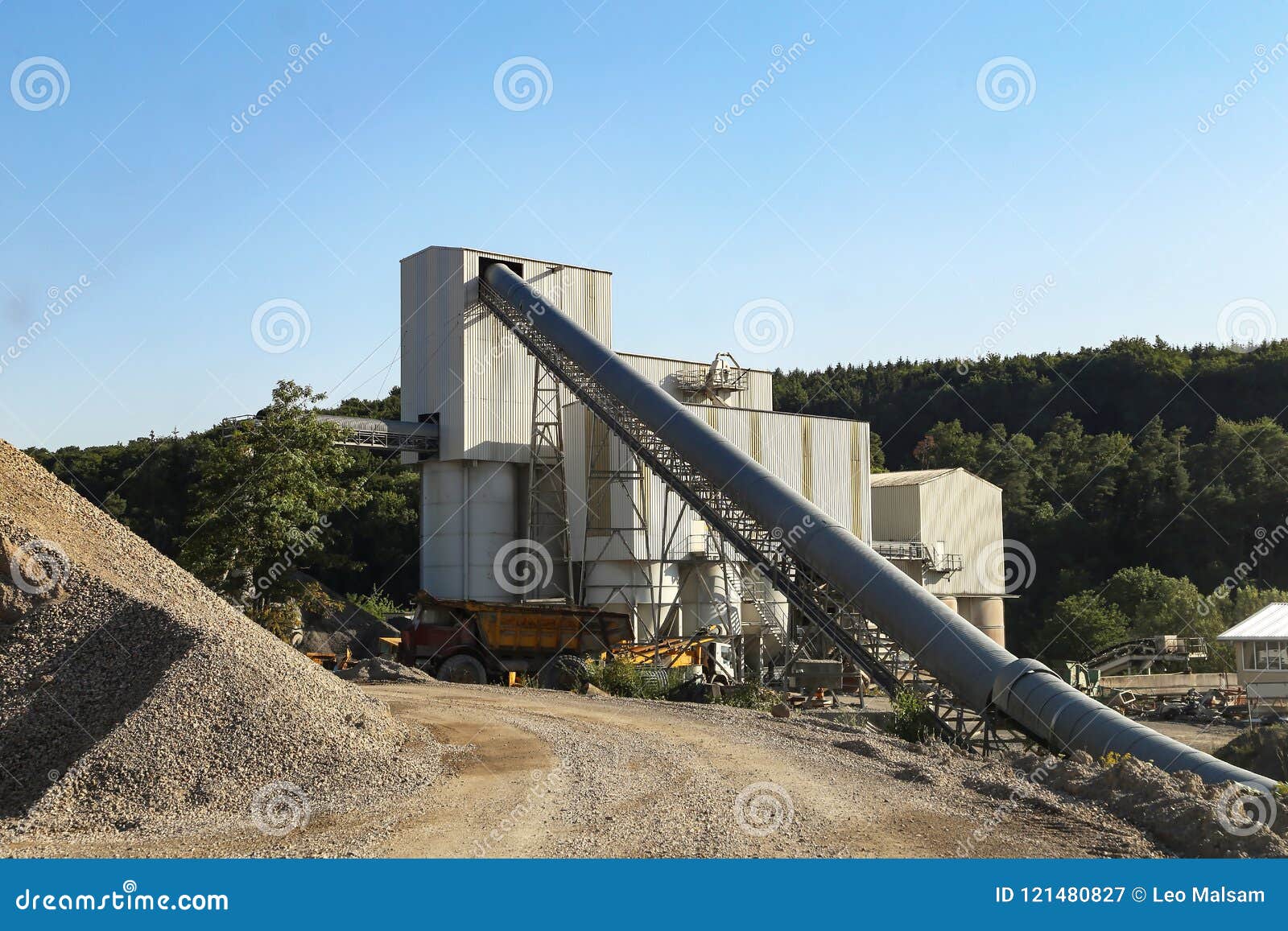Building quarry in Germany stock image. Image of limestone - 121480827
