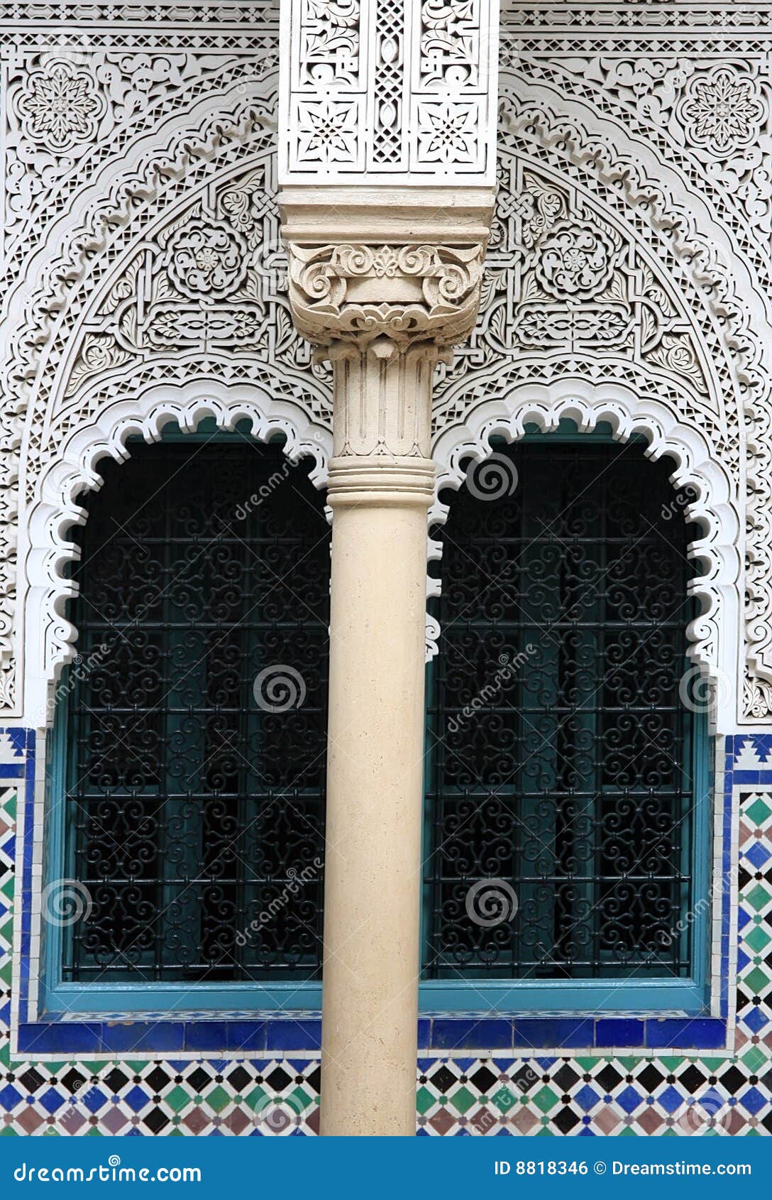 Building in Rabat, Morocco stock photo. Image of arabic - 8818346