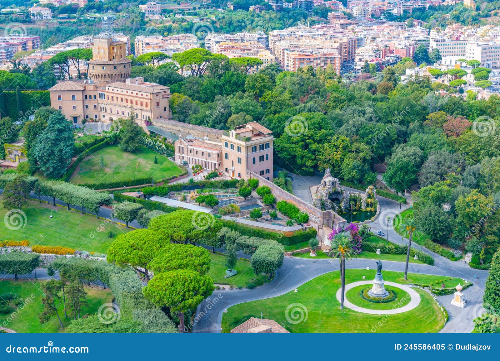Building of the Radio Vatican Stock Image - Image of catholic, famous ...