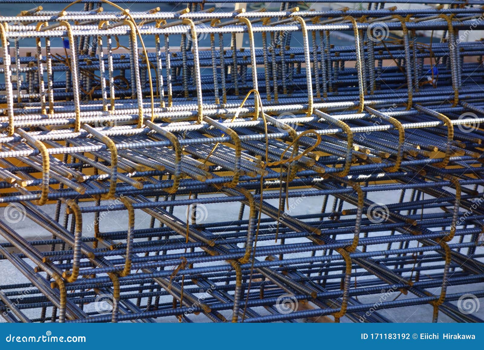Building rebar material stock photo. Image of rebar - 171183192