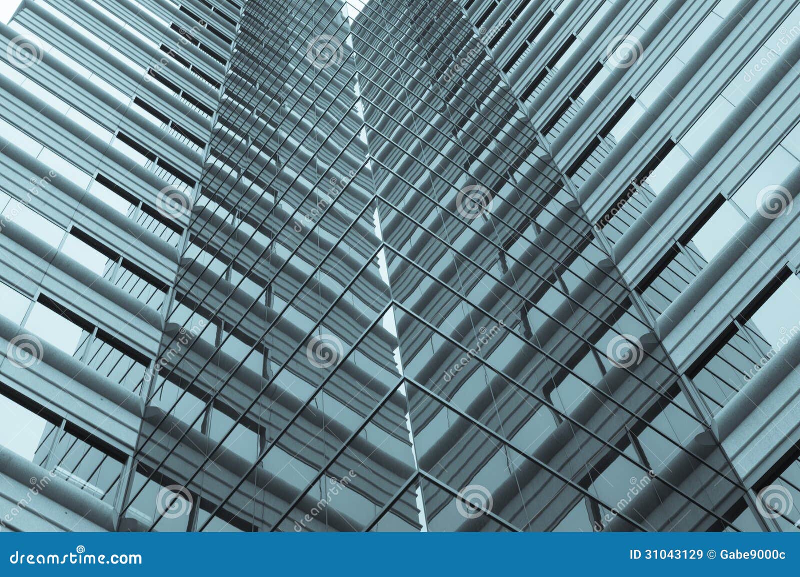 Building Reflecting on Itself Stock Image - Image of reflection ...