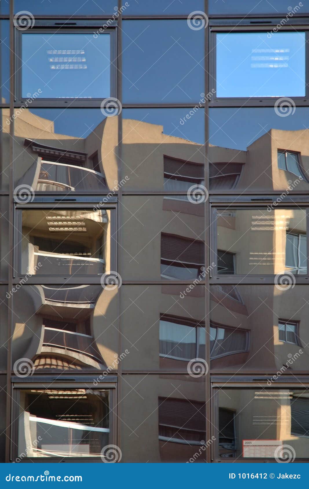Building reflection stock photo. Image of modern, building - 1016412