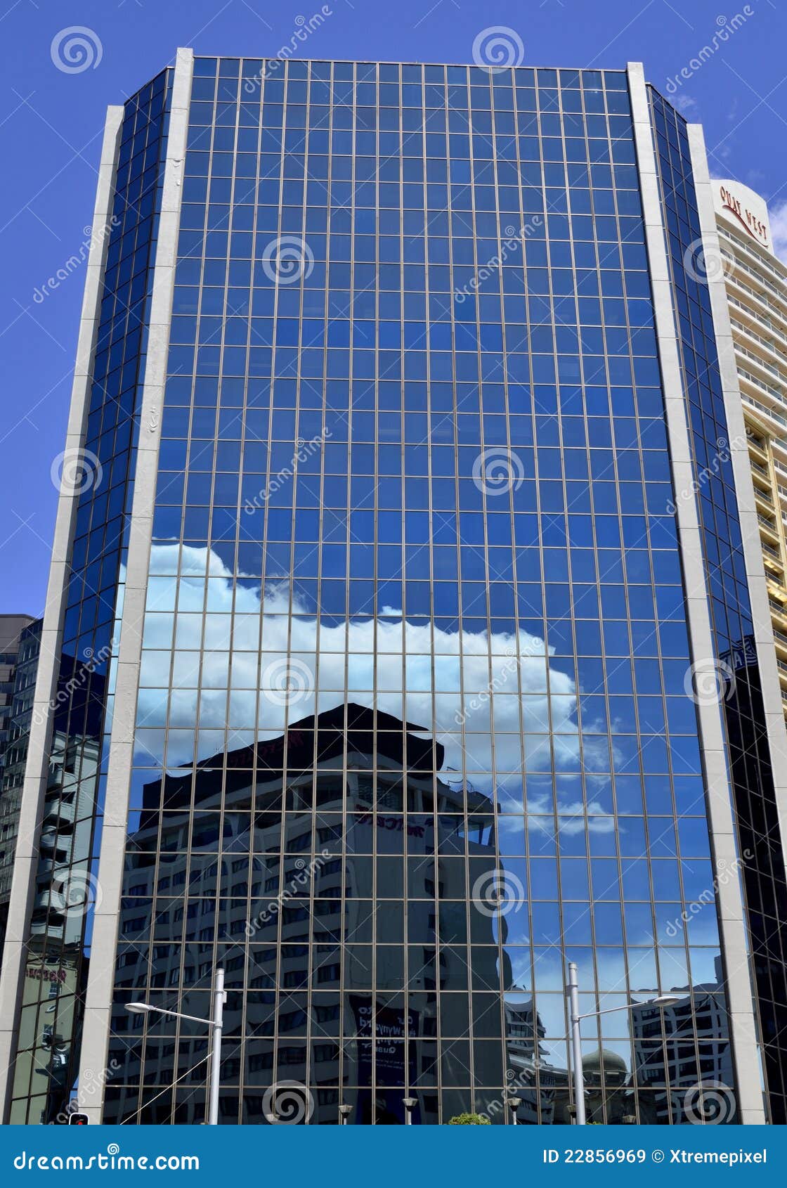 Building Reflection stock image. Image of building, window - 22856969
