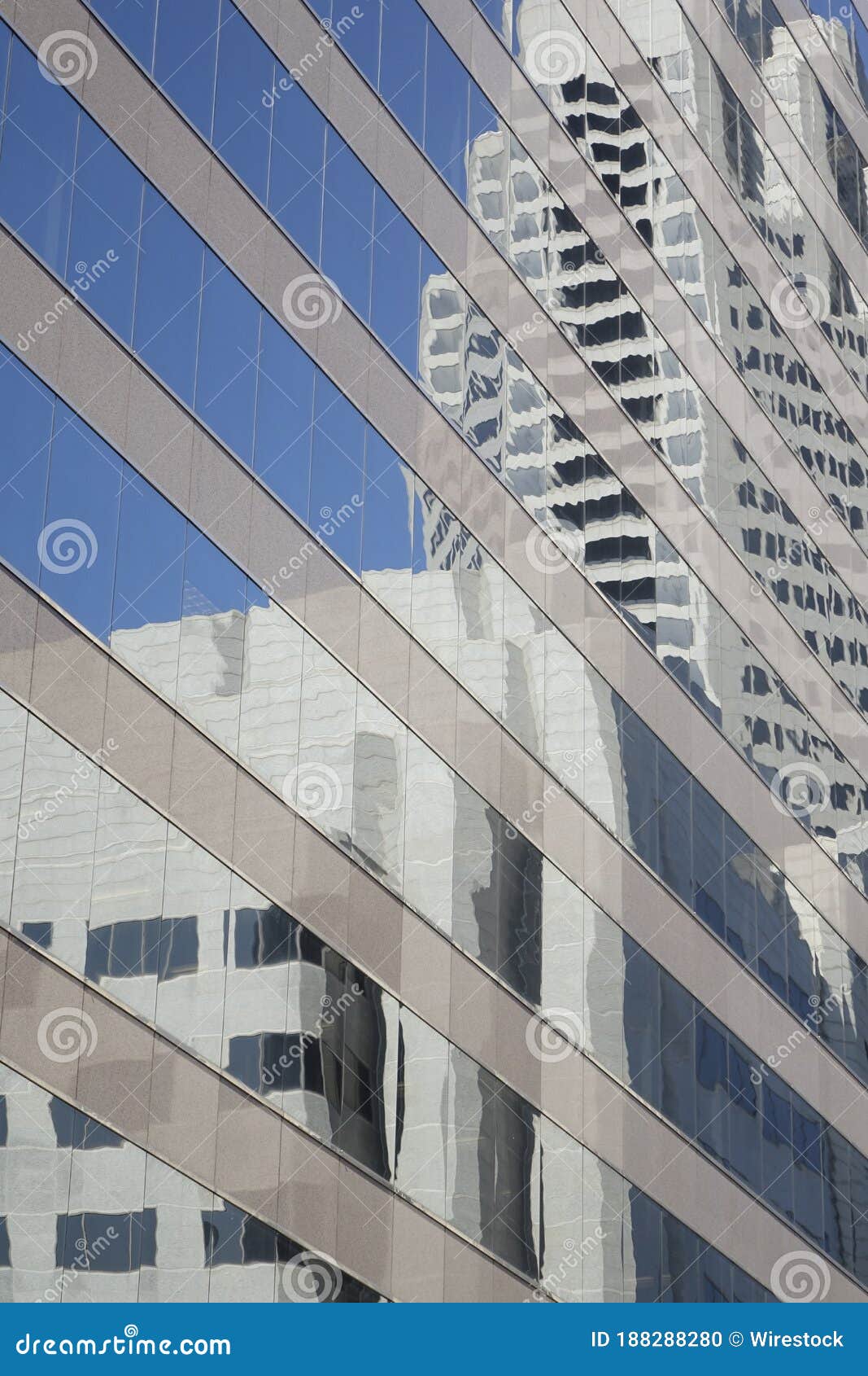 Building reflections editorial image. Image of blue - 188288280