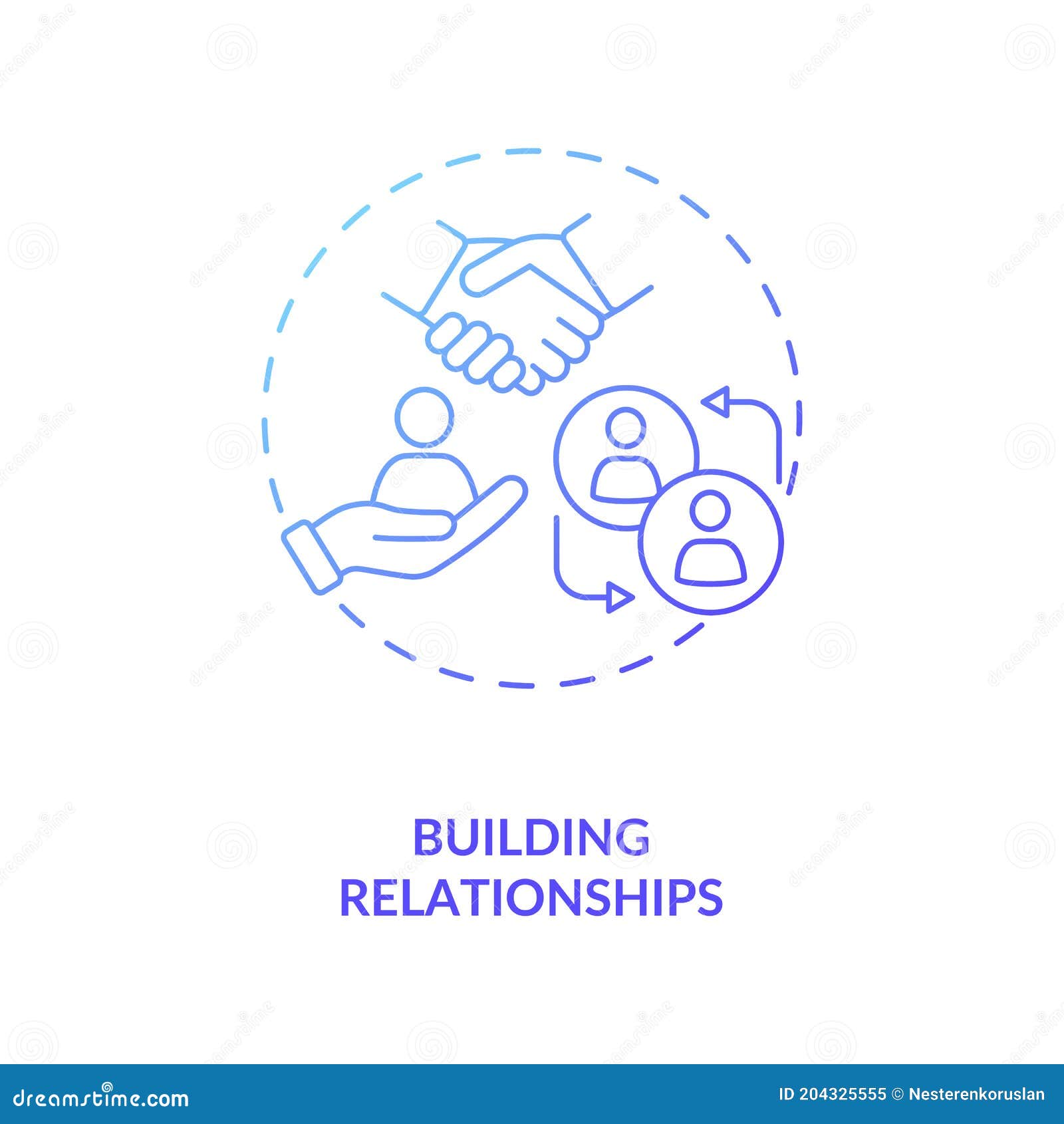 Building Relationships Stock Illustrations – 801 Building Relationships ...