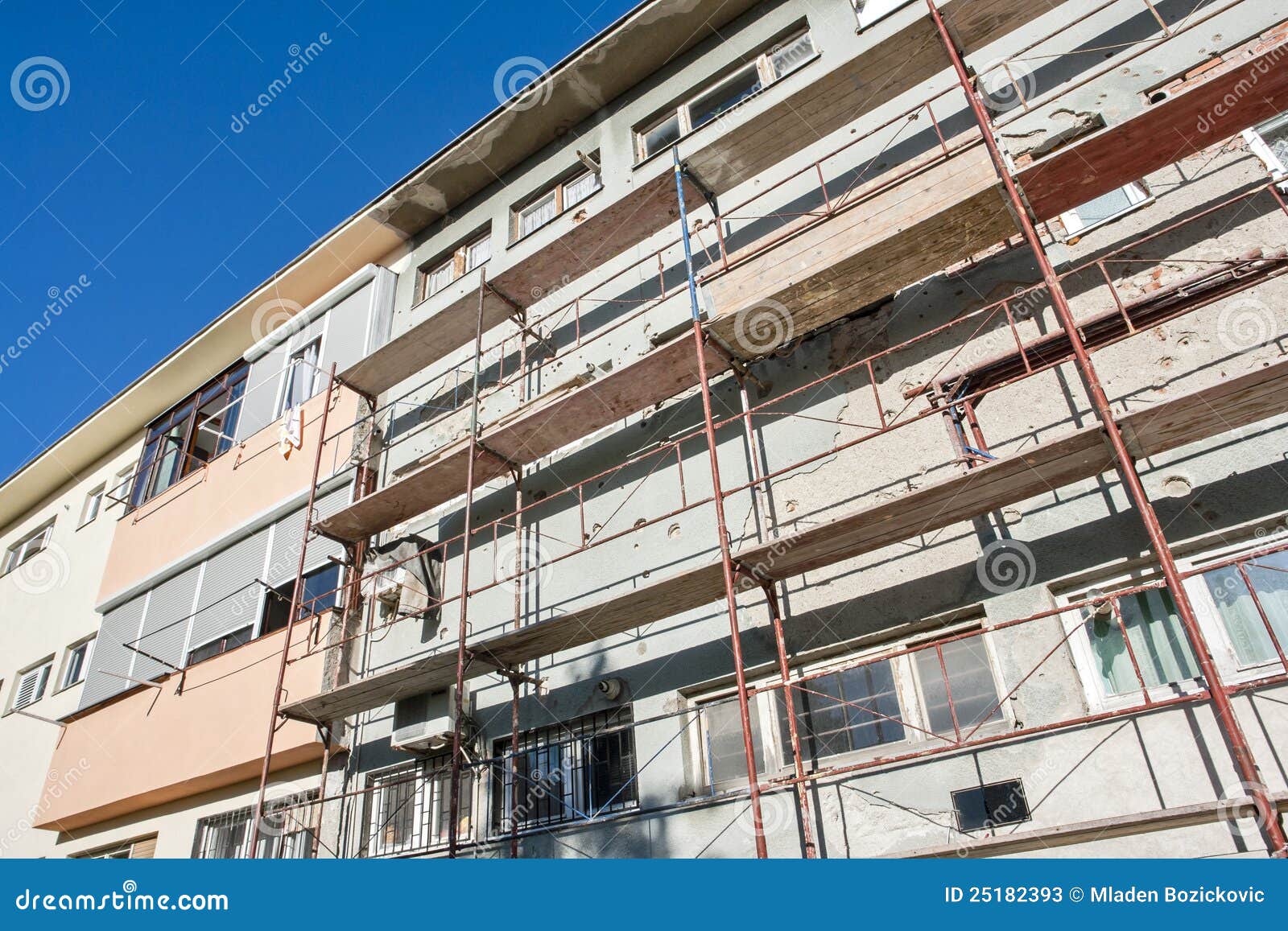 Building renovation stock image. Image of construction - 25182393