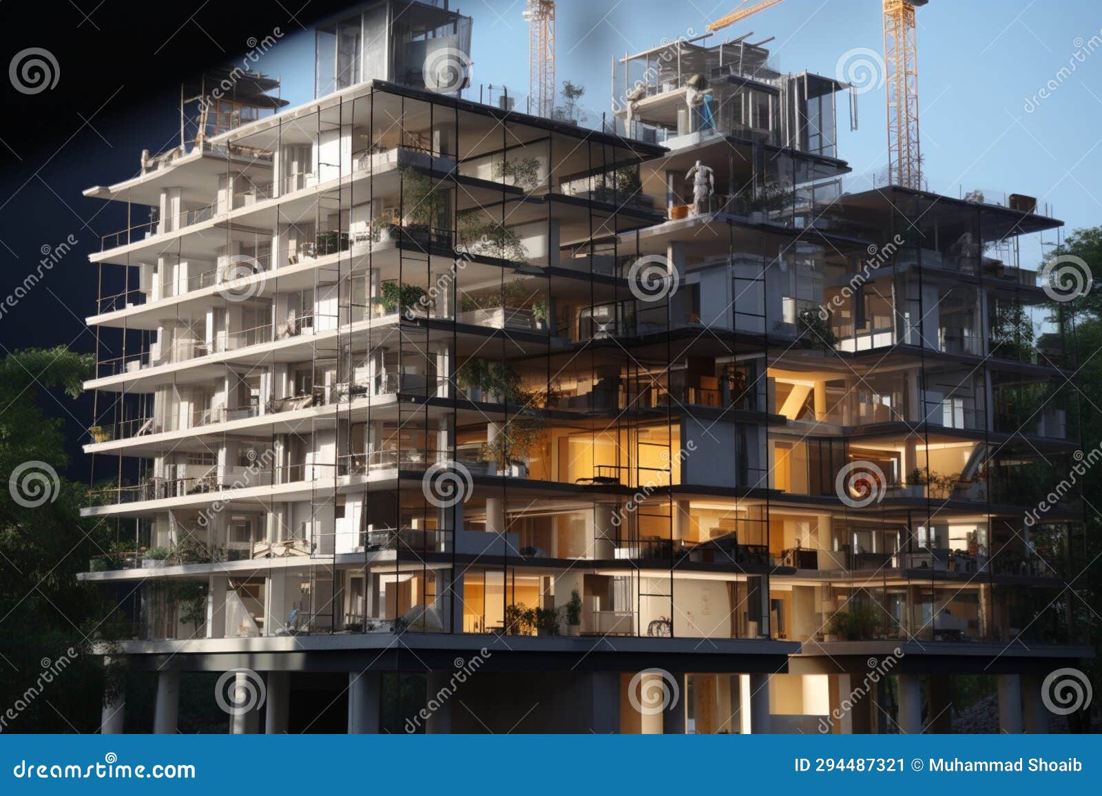 Building a Residential Structure Inside a Complex, a Dynamic ...