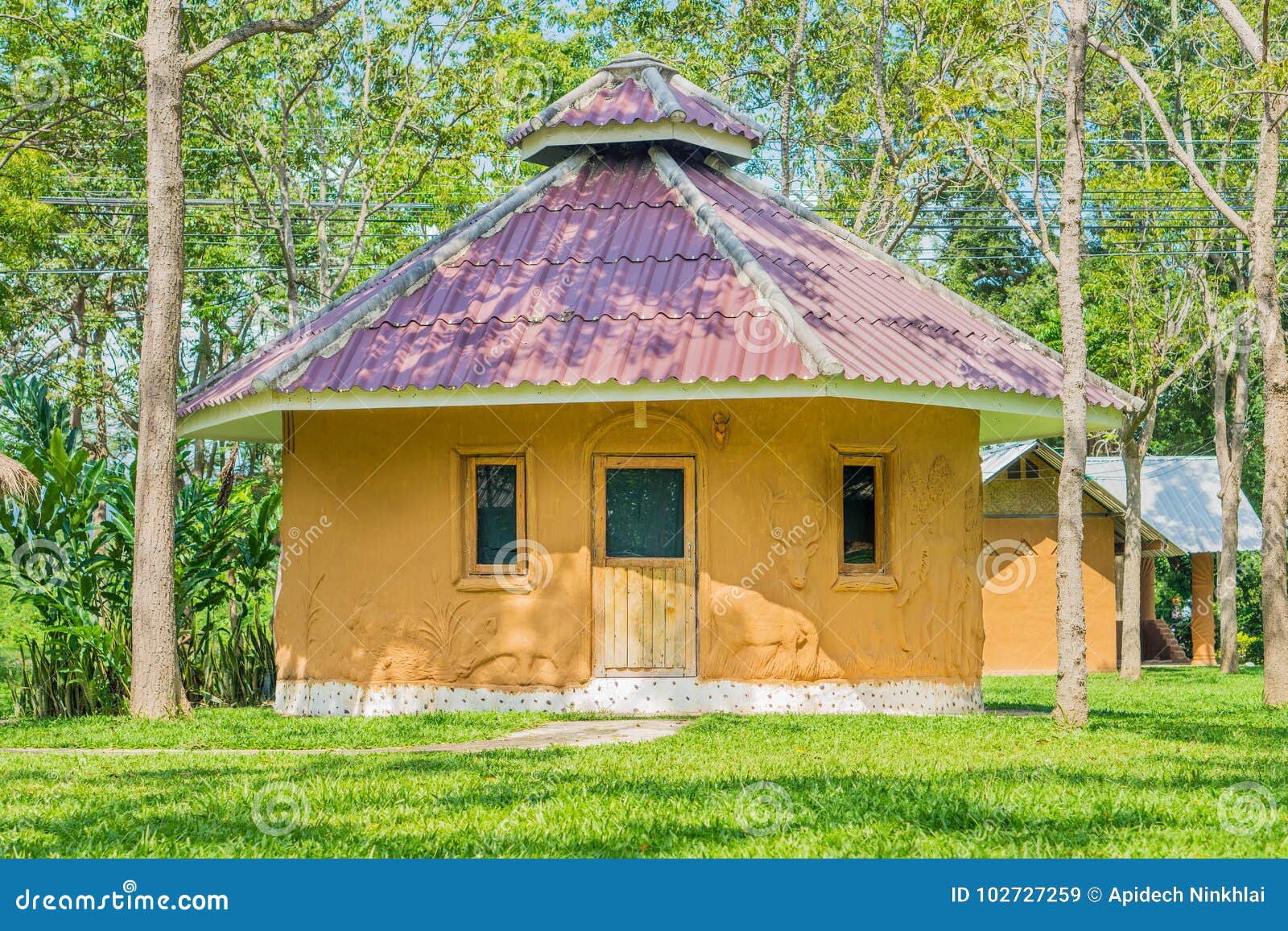 New design of soil house stock image. Image of design - 102727259