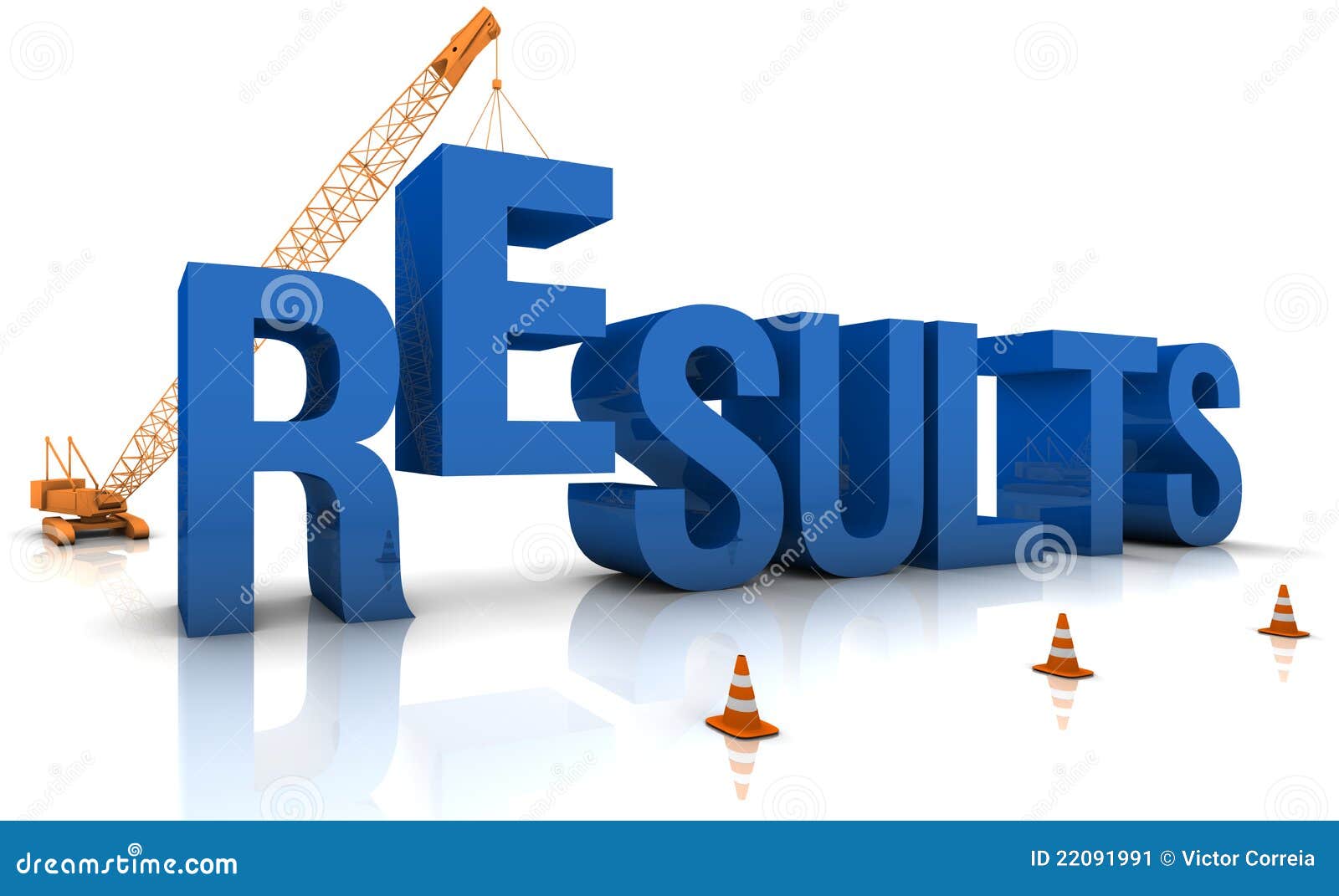Building Results stock illustration. Illustration of achievement - 22091991