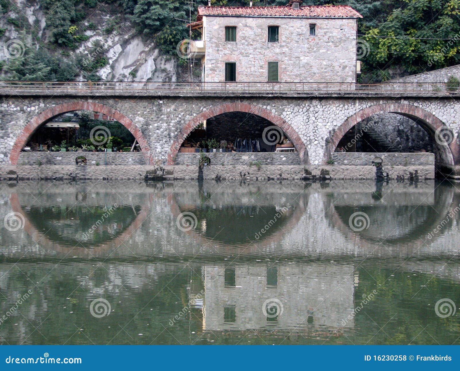Building on the river stock photo. Image of landscape - 16230258