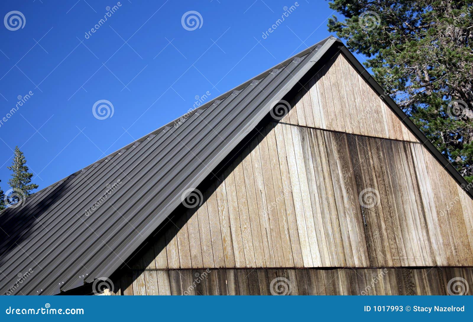 Building roof stock image. Image of angle, building, garage - 1017993