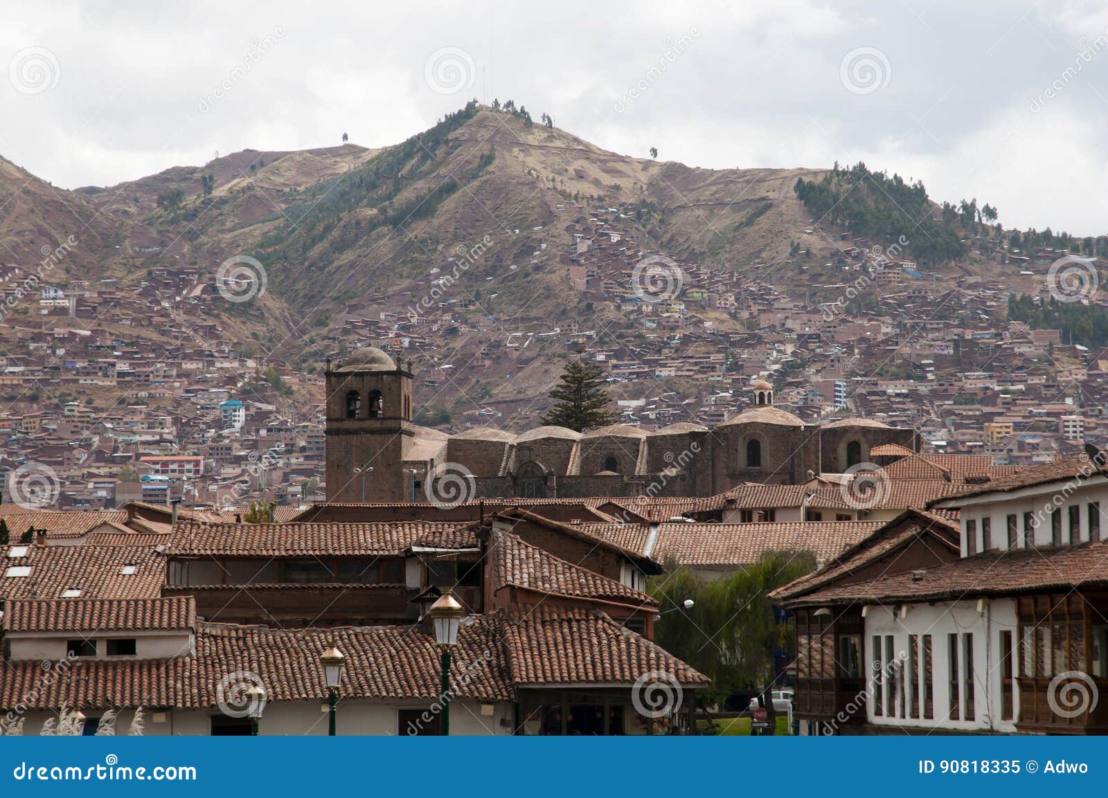 Building Roofs - Cusco - Peru Editorial Image - Image of vacation ...