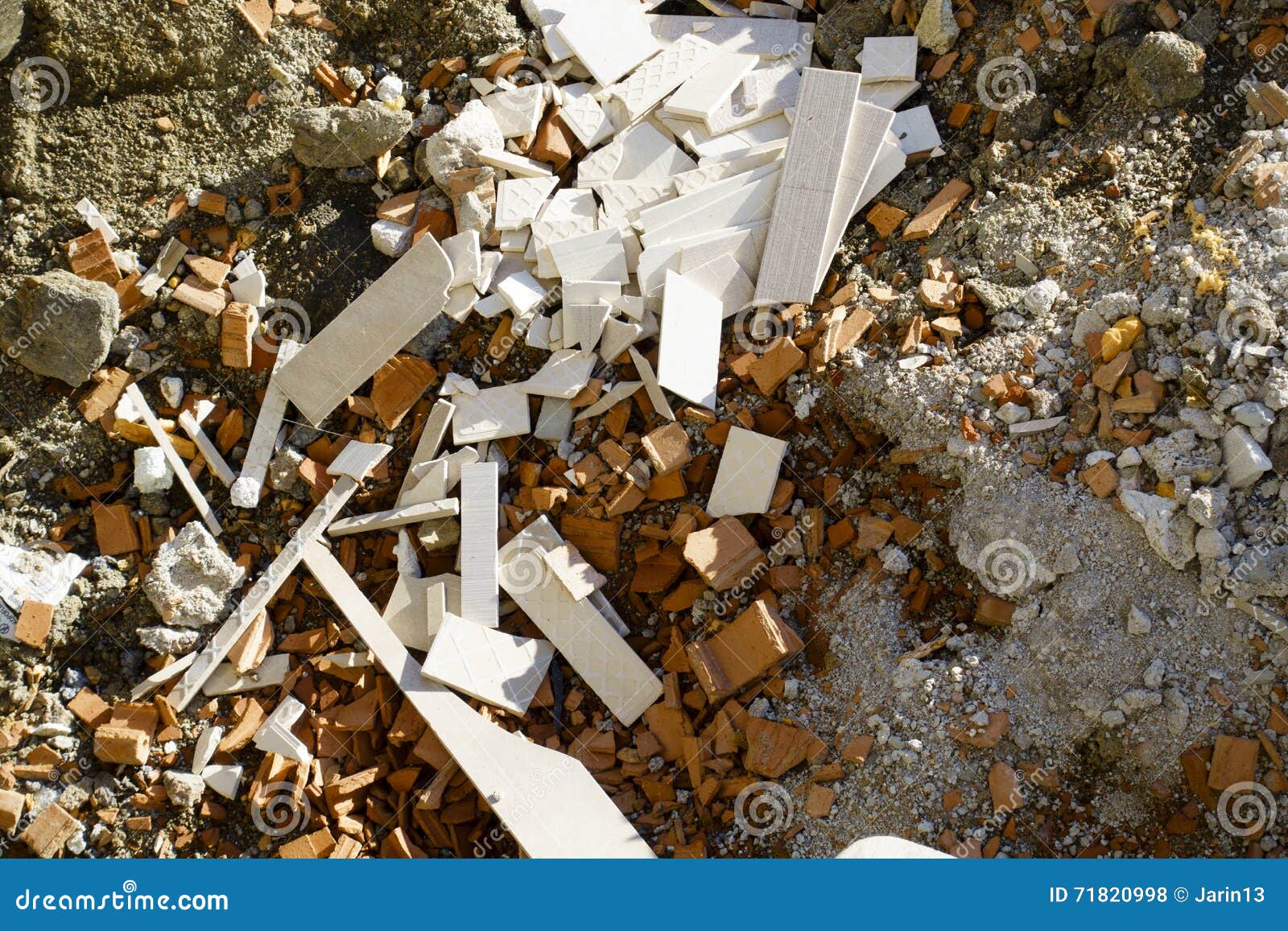 Building rubble stock photo. Image of destroy, earthquake - 71820998